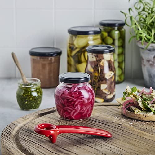 Brix Original Easy Jar Key Opener 2-Pack, Stainless Steel Jar Opener ...