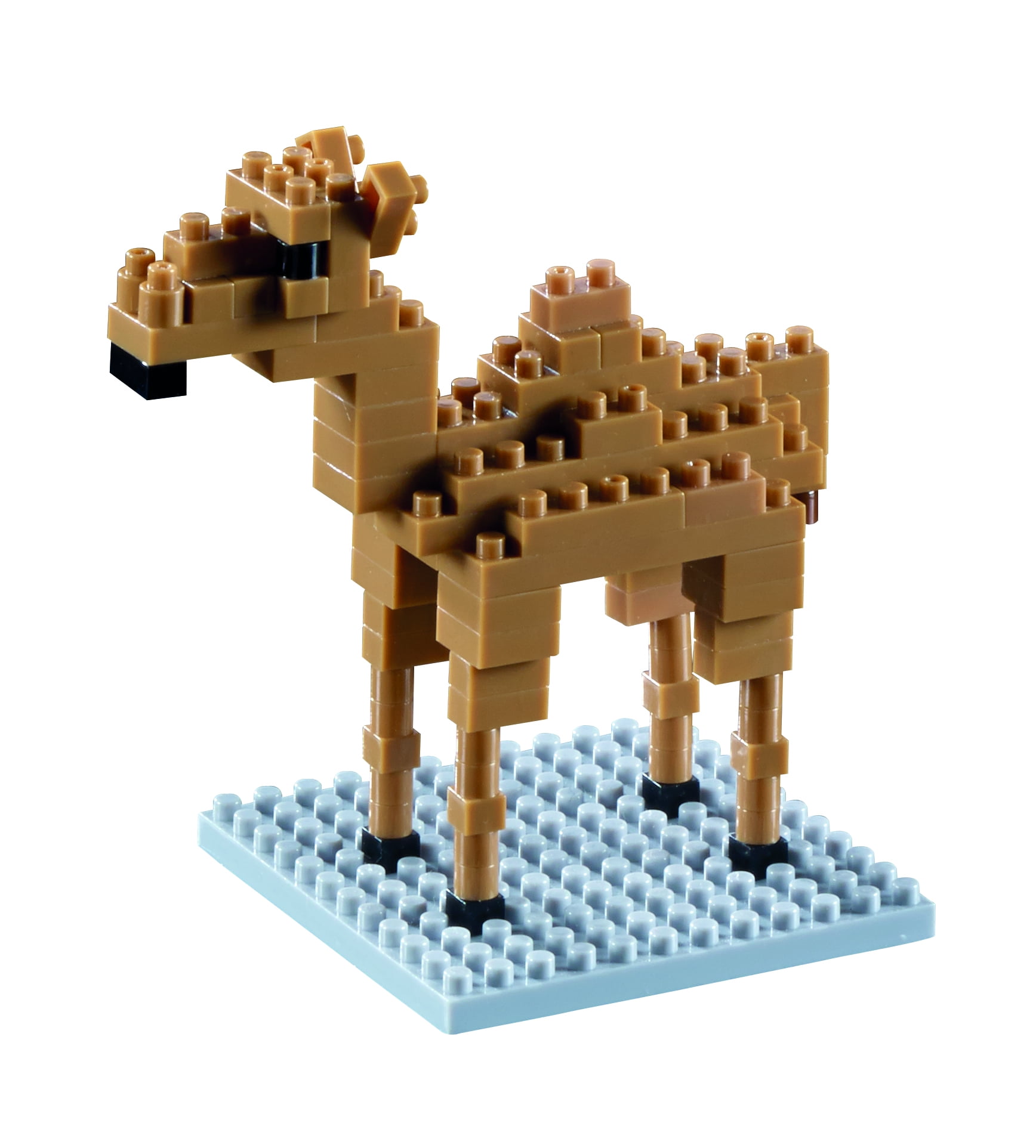 Brixies Brick Model CAMEL 3-D Model Brick Building Kit - Walmart ...