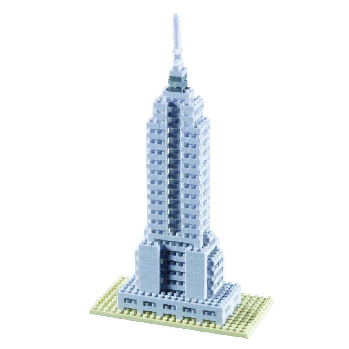 Brixies Brick Model EMPIRE STATE BUILDING 3-D Model Brick Building Kit ...
