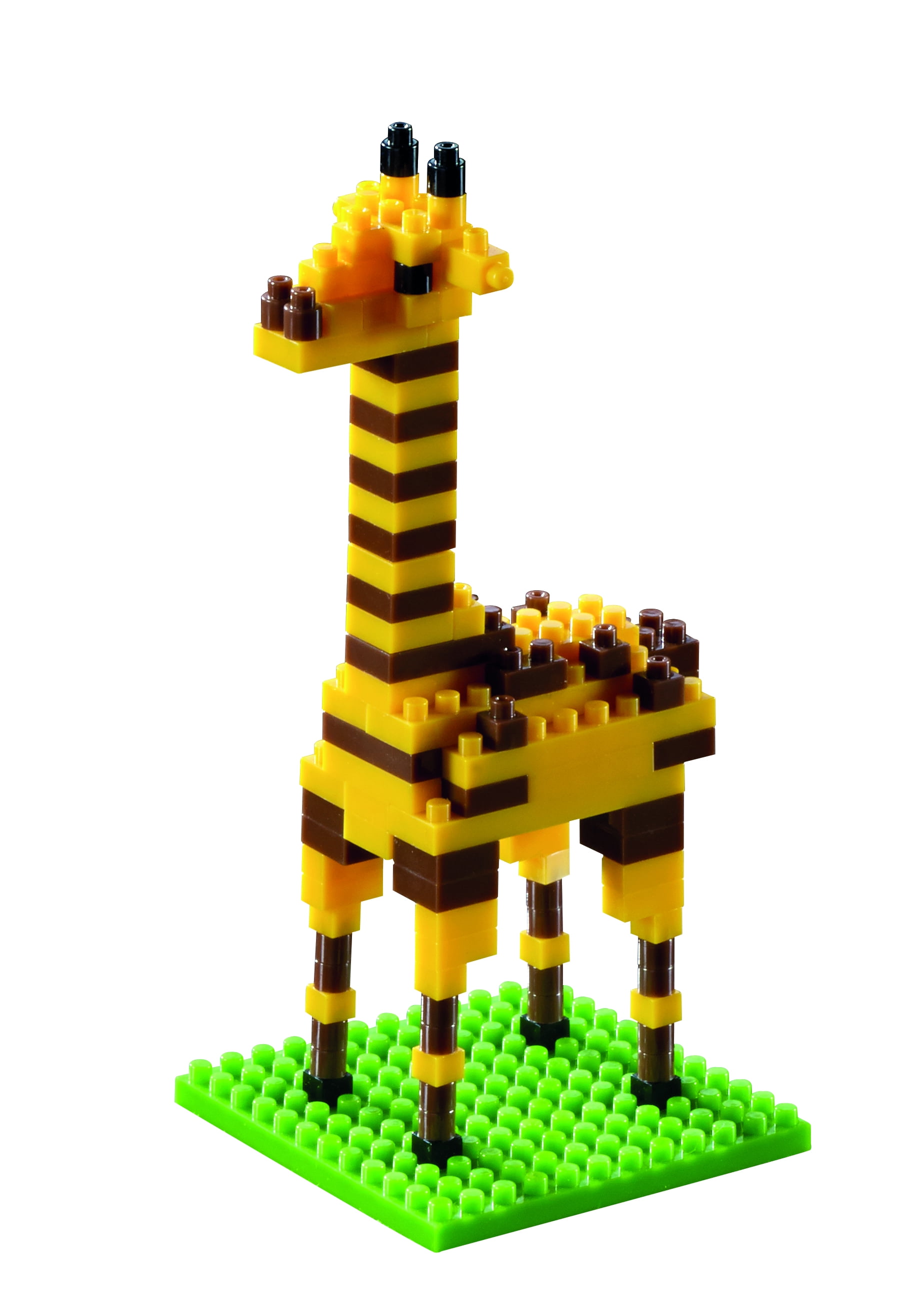 Brixies Brick Model GIRAFFE 3-D Model Brick Building Kit - Walmart.com