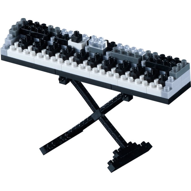 Brixies Brick Model KEYBOARD 3-D Model Brick Building Kit - Walmart.com