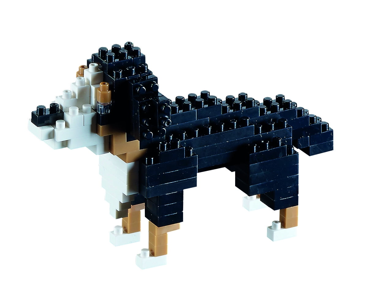 Brixies Brick Model ST. BERNHARD 3-D Model Brick Building Kit - Walmart.com