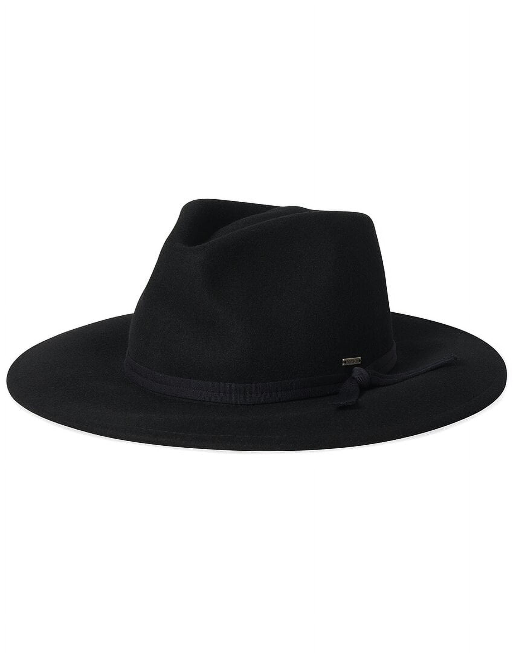 Brixton Joanna Felt Packable Hat, m, Black - Walmart.com