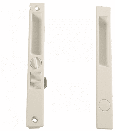 Brixwell 13-292w Patio Door Handle flushmount White pdh 67 Wh Set with ...