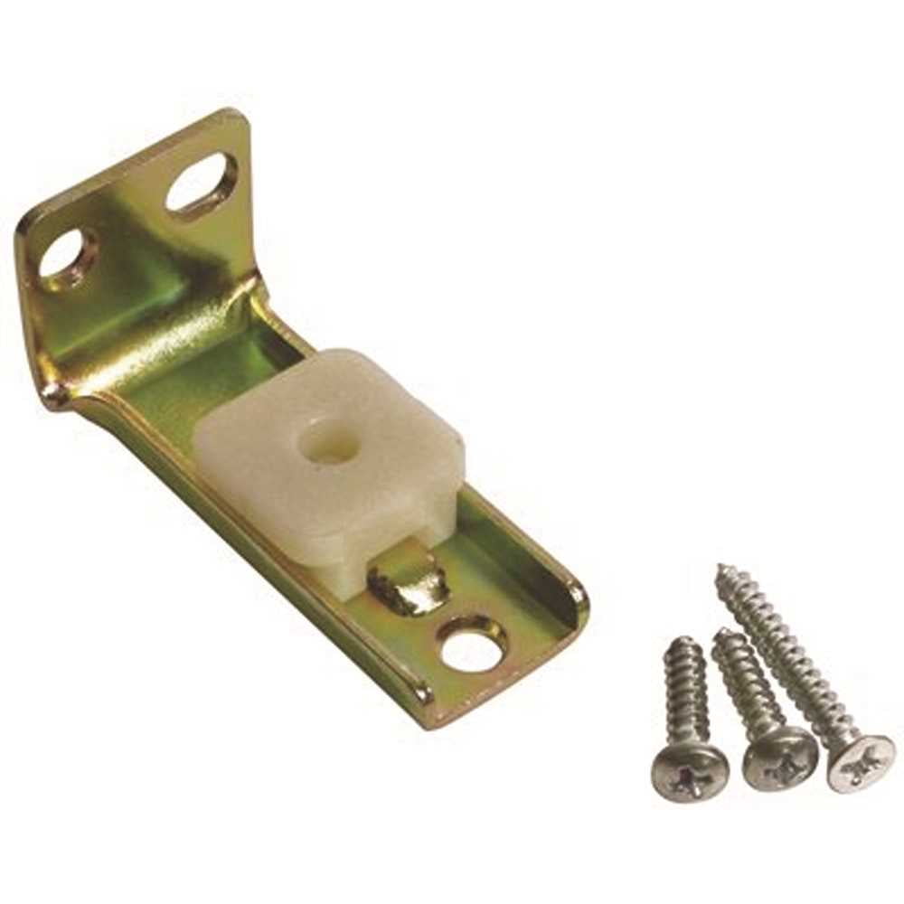 Brixwell 7-241 Bi-Fold Jamb Pivot Bracket Gray - Walmart.com