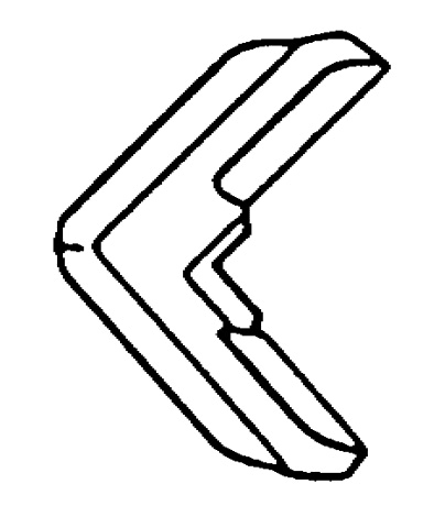 Brixwell 90-463 Screen Corner Aluminum 7/16 X 3/4in - Walmart.com