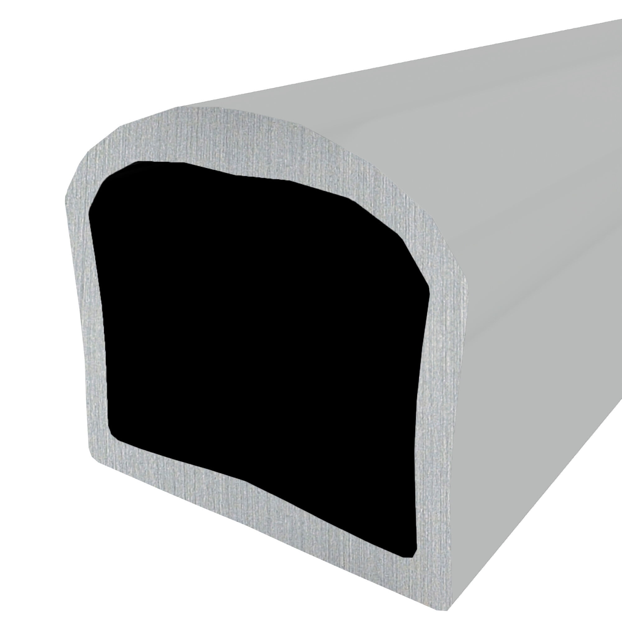 Brixwell 99125-XCP20 CRL Clear Anodized Low-Profile 1/4" (6.3 mm) Wide ...