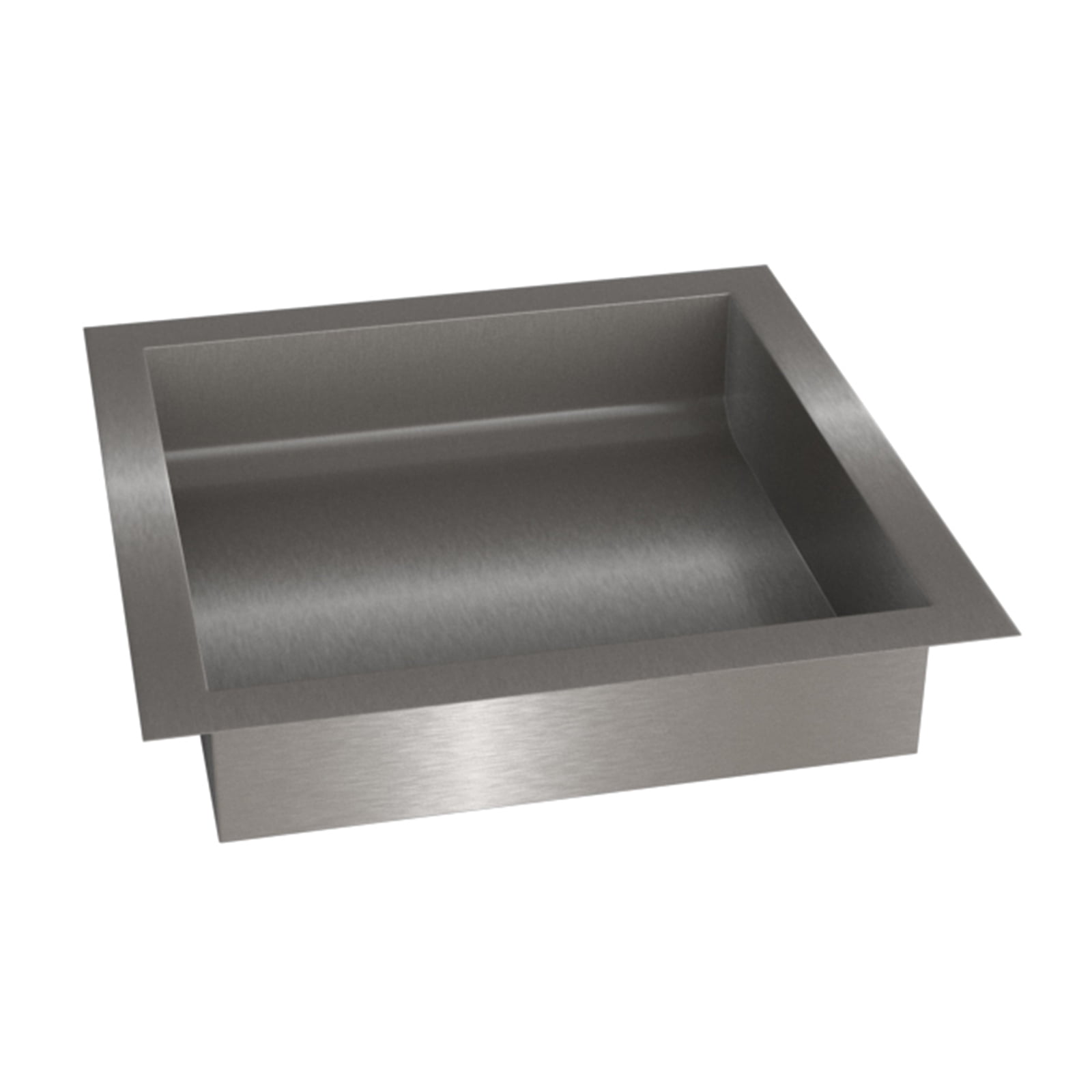 Brixwell DTD1414B Extra Deep Drop-In Deal Tray Without Lid Brushed ...