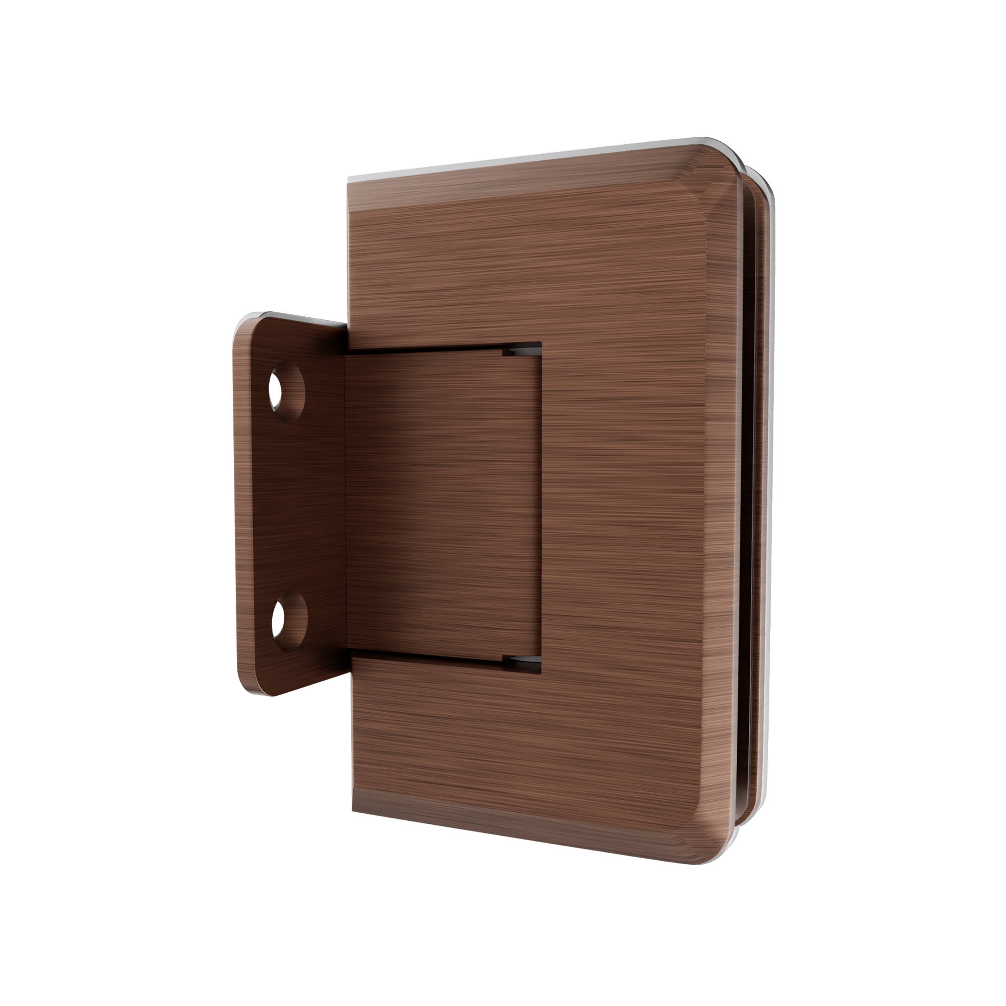 Brixwell H-PGTWA-ACP Adjustable Premier Series Glass To Wall Mount ...