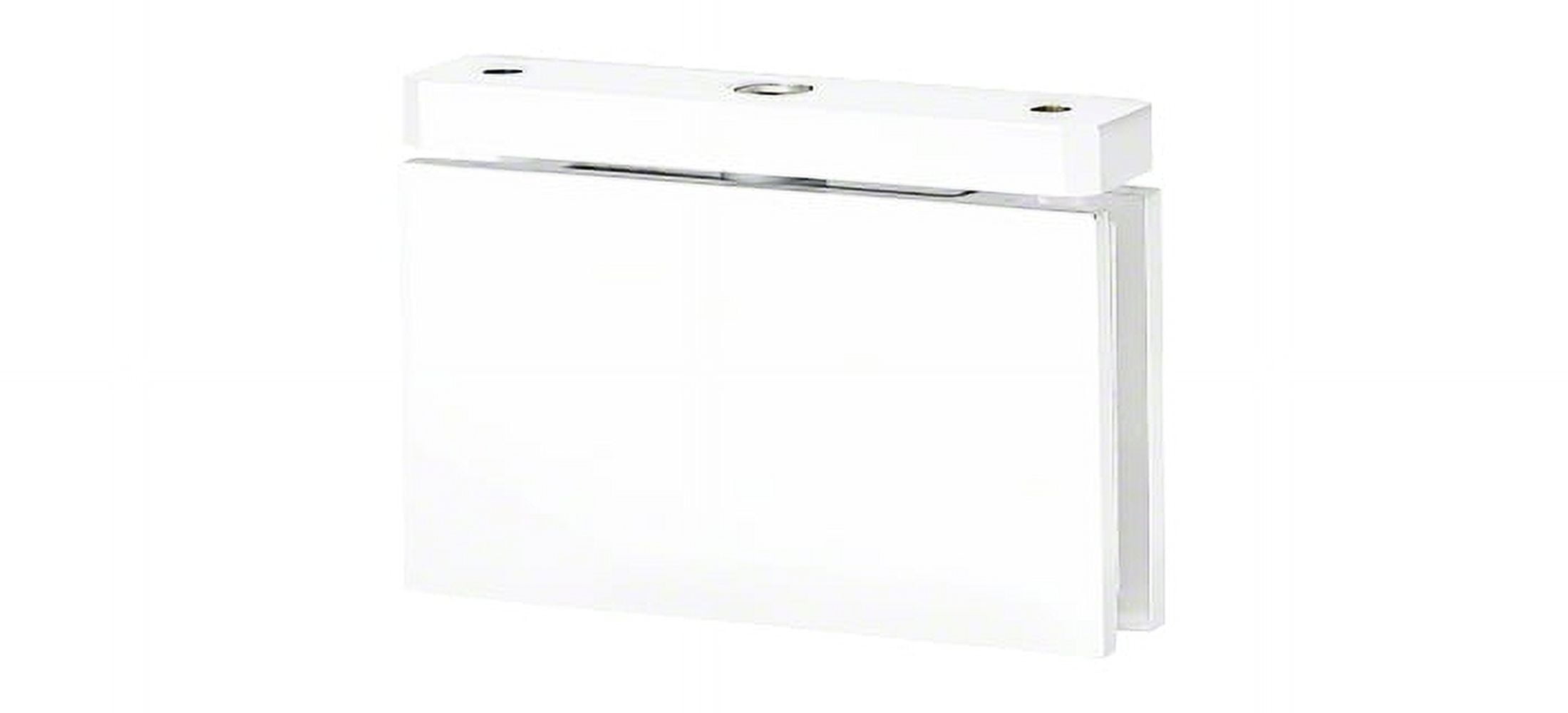 Brixwell H-PIVGTC5-W Prestige Series Top Or Bottom Mount Shower Door ...