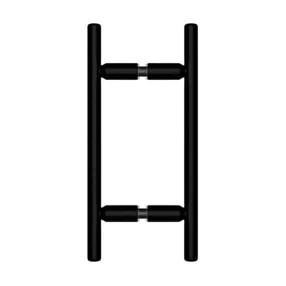 Brixwell LP0RB8X8 Ladder Style Back-to-Back Pull Handle, 8" Mounting ...