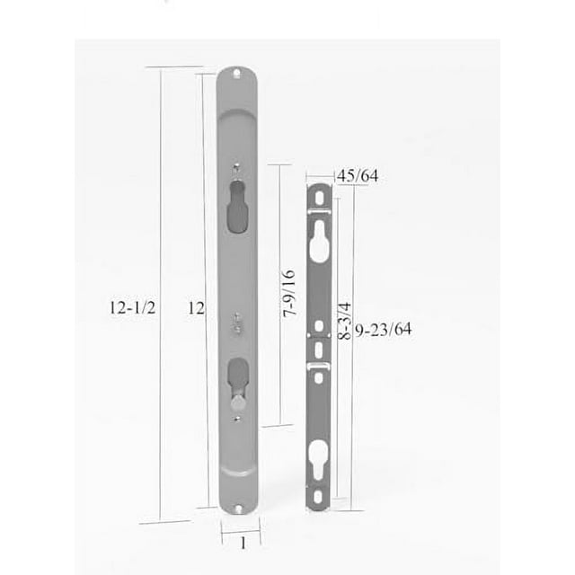 Brixwell Multipoint Mortise Lock with Keeper and Screws | Mortise Lock ...