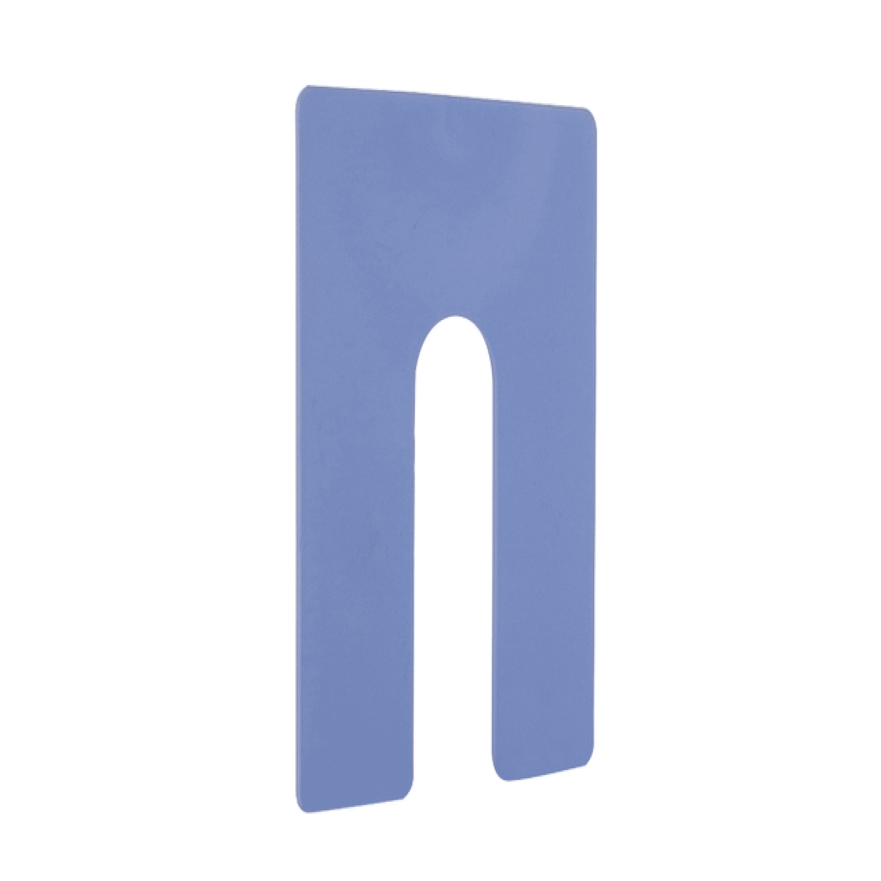 Brixwell PHS164-XCP200 1/16" x 4" Plastic Horseshoe Shim Blue - pack of ...