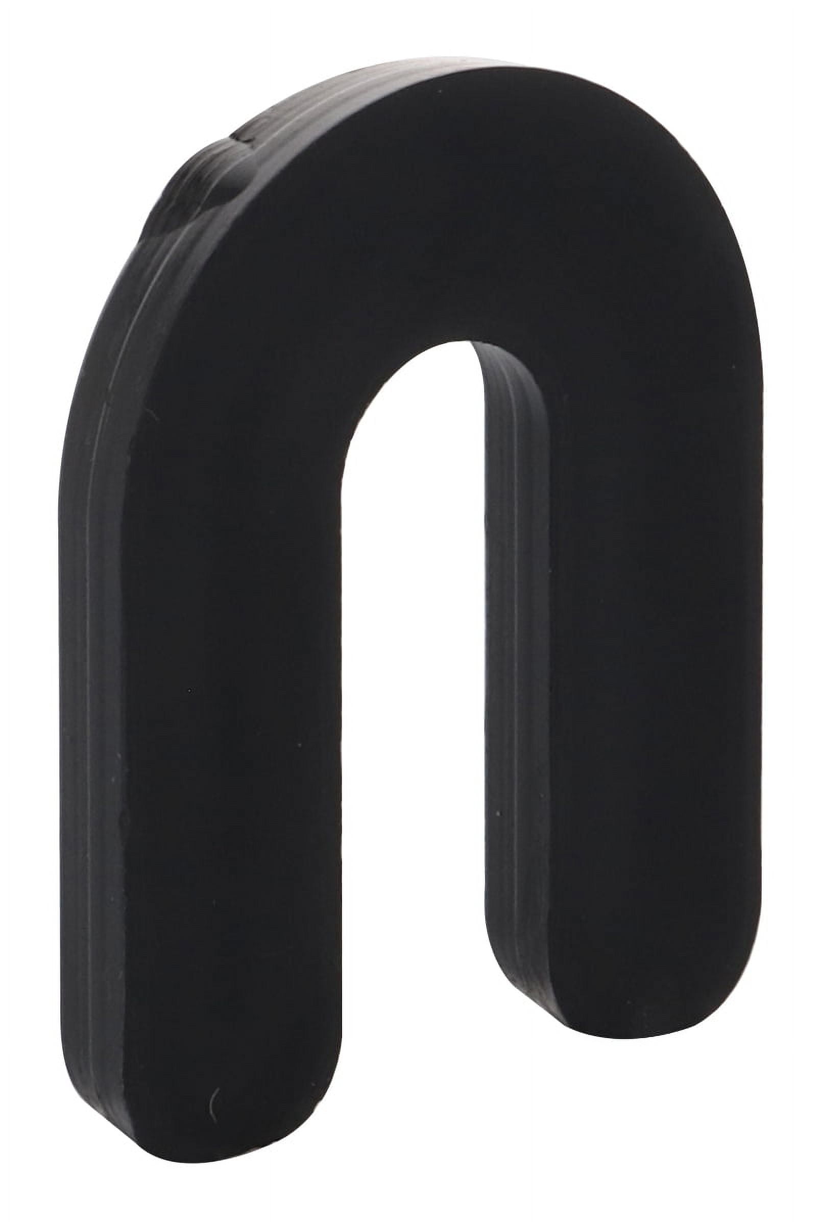 Brixwell PHS42-XCP200 1/4" x 2" Plastic Horseshoe Shim Black - pack of ...