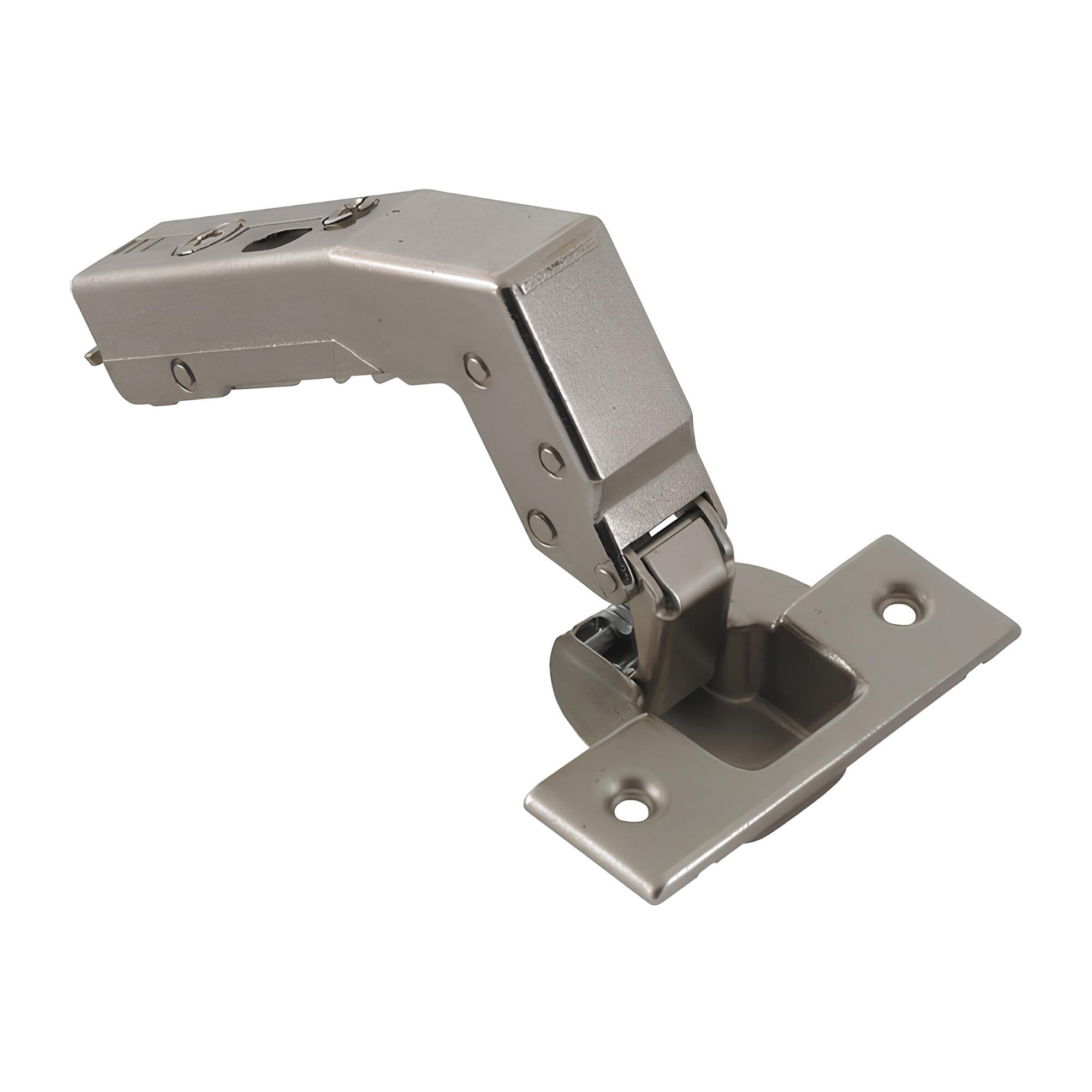 Brixwell QH6N-001 Concealed Blind Corner Hinge Nickel Plated - Walmart.com
