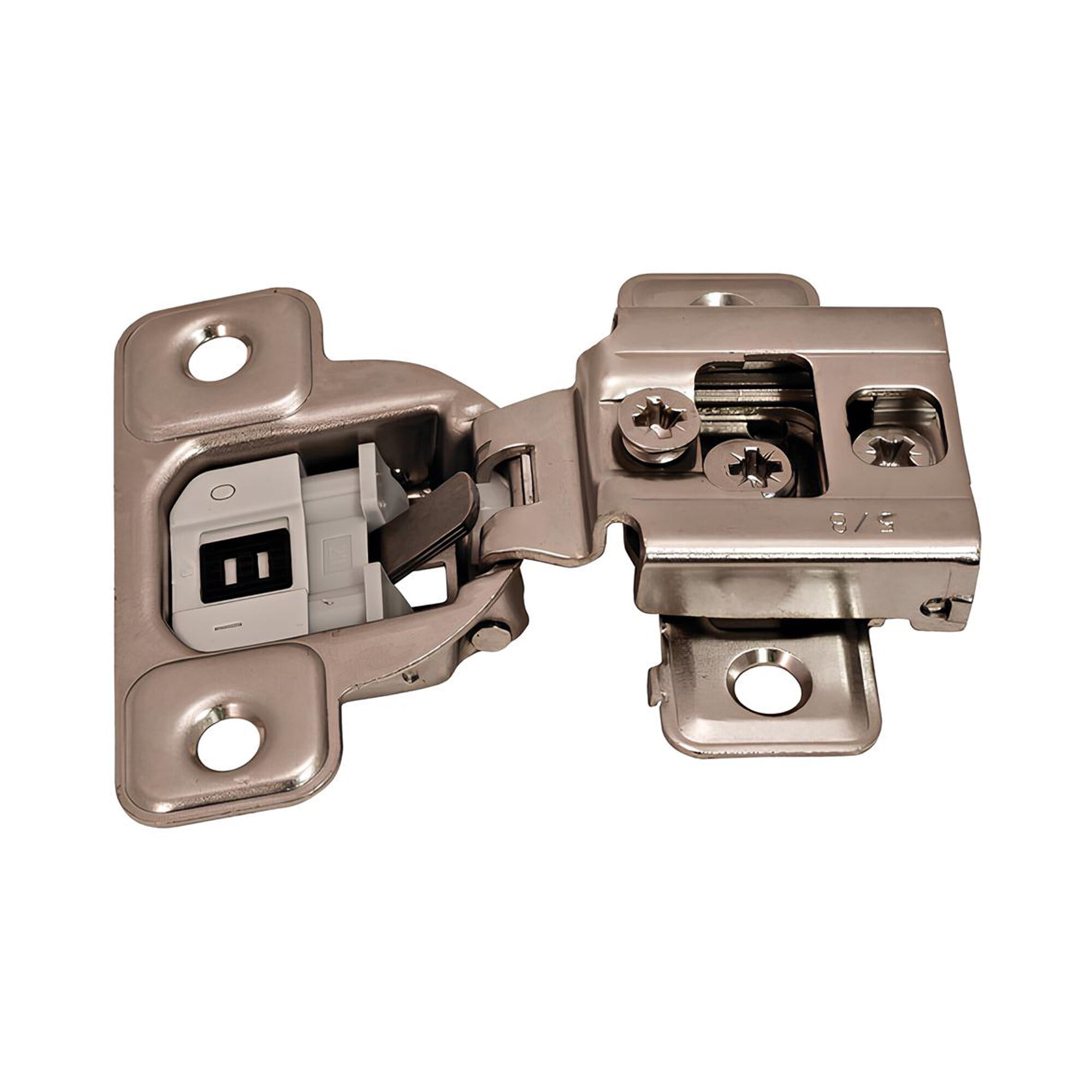 Brixwell QH7S-001 Concealed Hinge Salice Excenthree 3 Cam 1 3 8" Overlay Screw On - Walmart.com