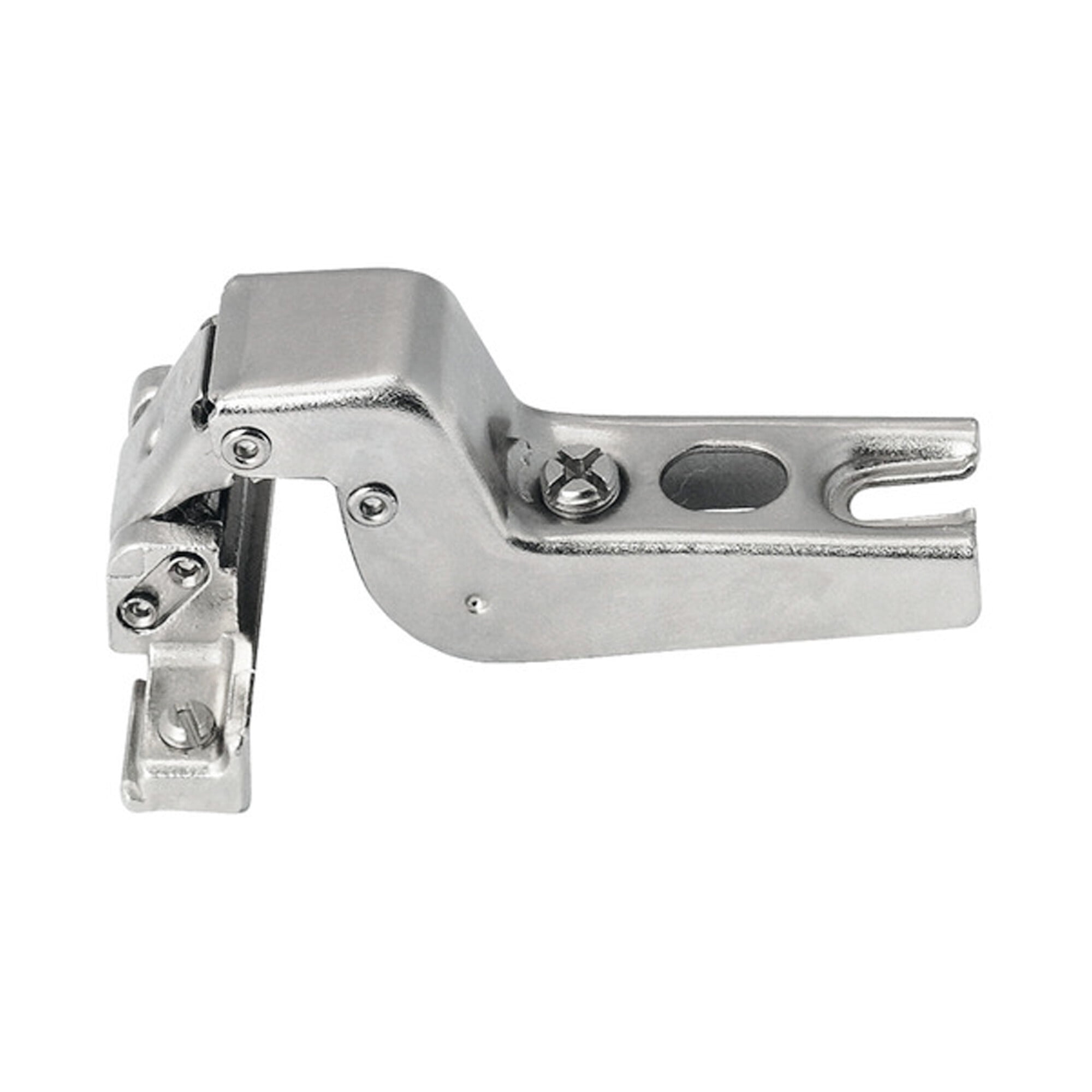 Brixwell QH9J-001 Aluminum Frame Door Hinge Inset Overlay Matt Nickel ...