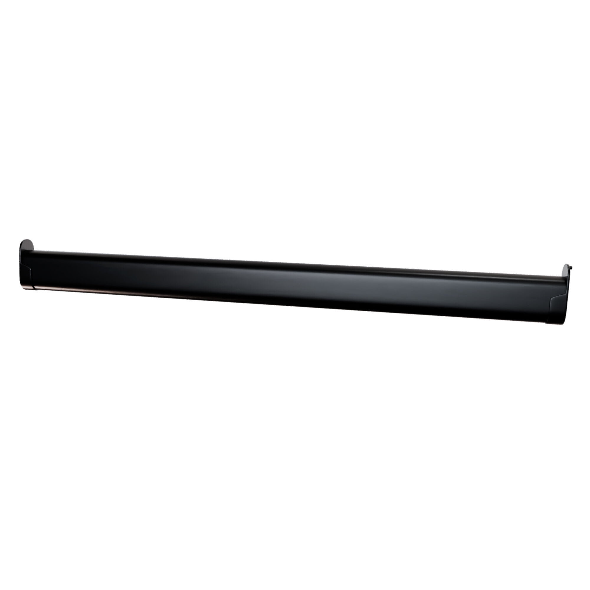 Brixwell QHIW-001 Aluminum Oval Wardrobe Tube 17 3/4" Length Black Finish - Walmart.com