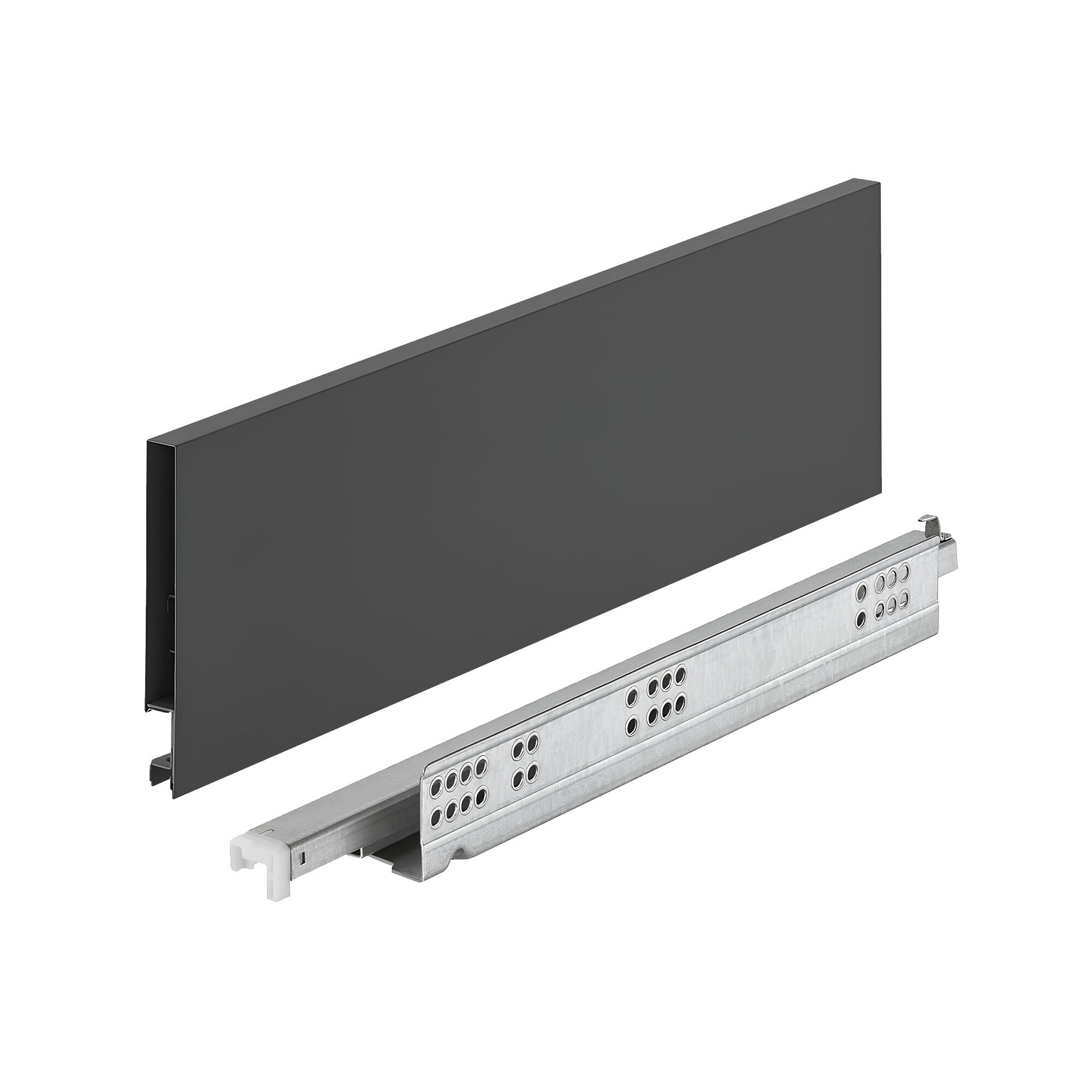 Brixwell QHJW-003 Drawer Set 19 11/16" For Drawer Depth Anthracite Finish - Walmart.com