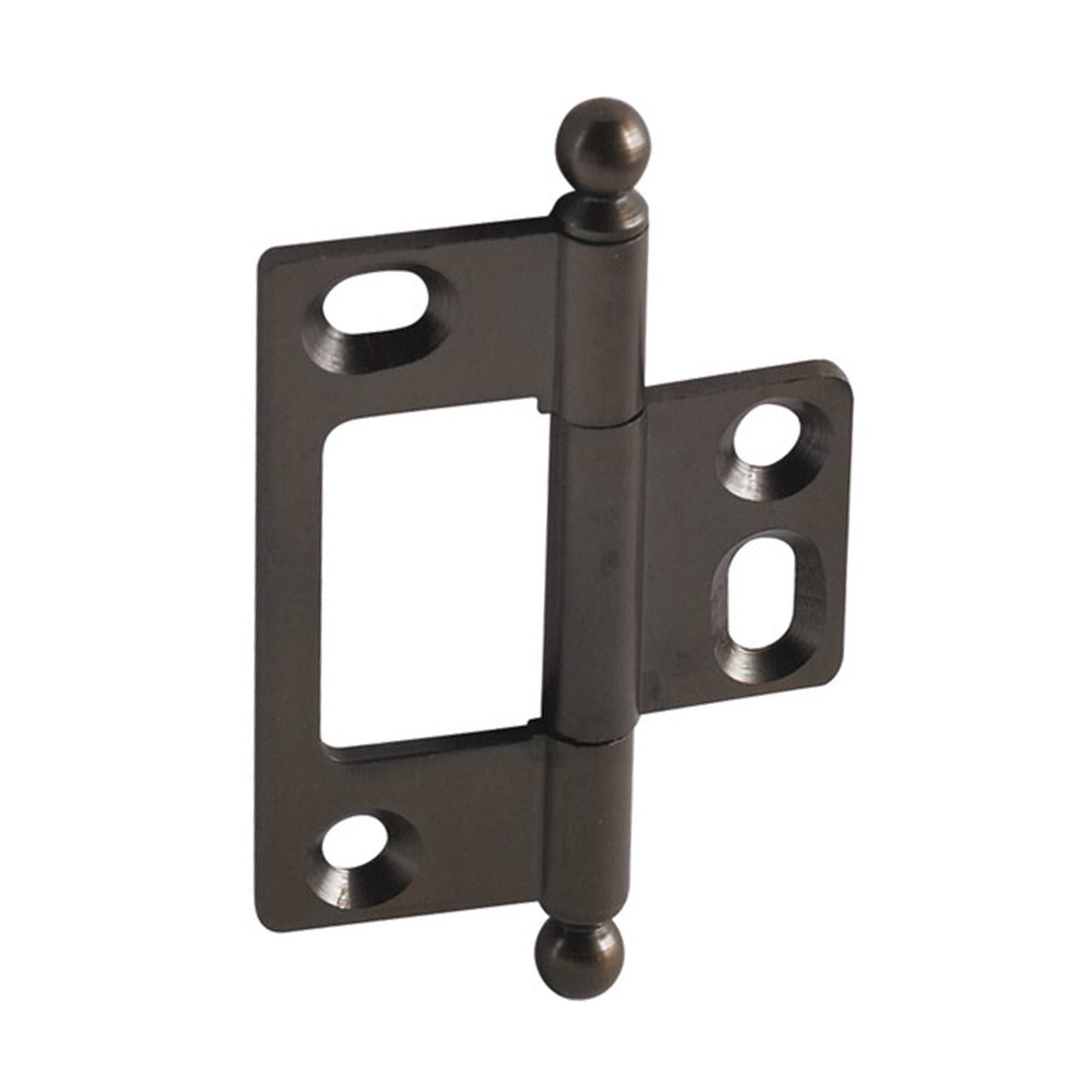 Brixwell QIDZ-005 Decorative Butt Hinge With Non Mortised Ball Finial Oil Rubbed Bronze Finish ...