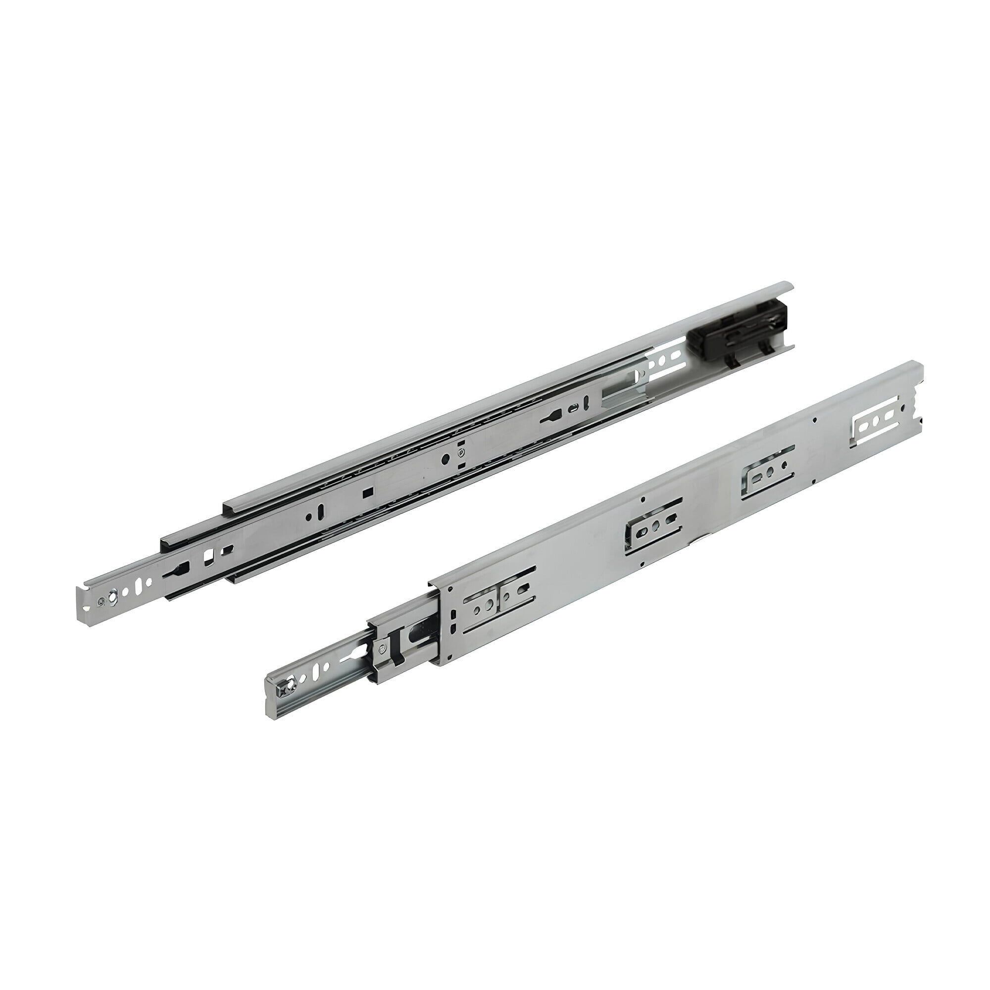 Brixwell QIIY-014 Telescopic Side Mounted Cam Adjust Slide,Self Close,Full Extension 18 ...