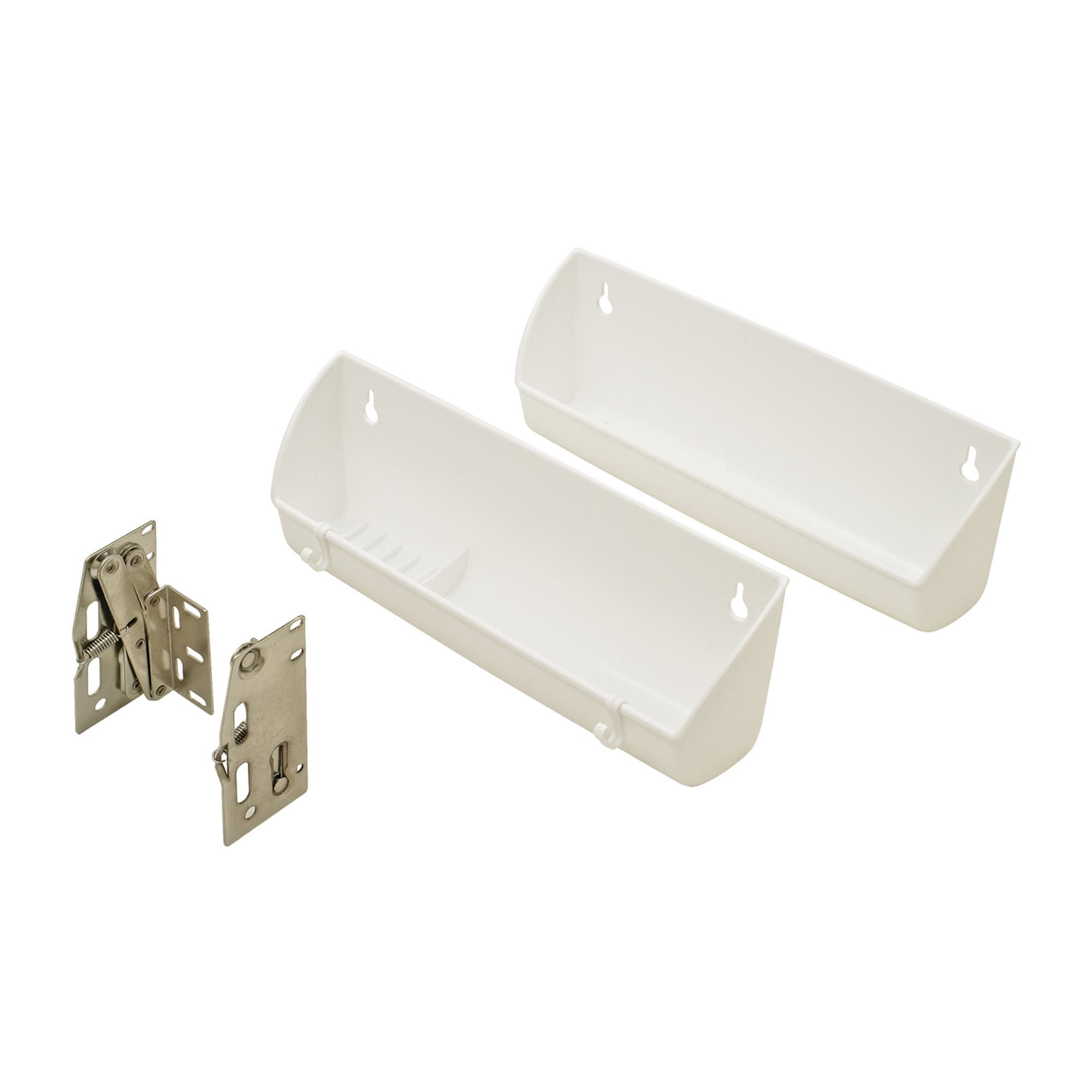 Brixwell QIJ3-002 Tip Out Tray 11" Length White Finish - Walmart.com