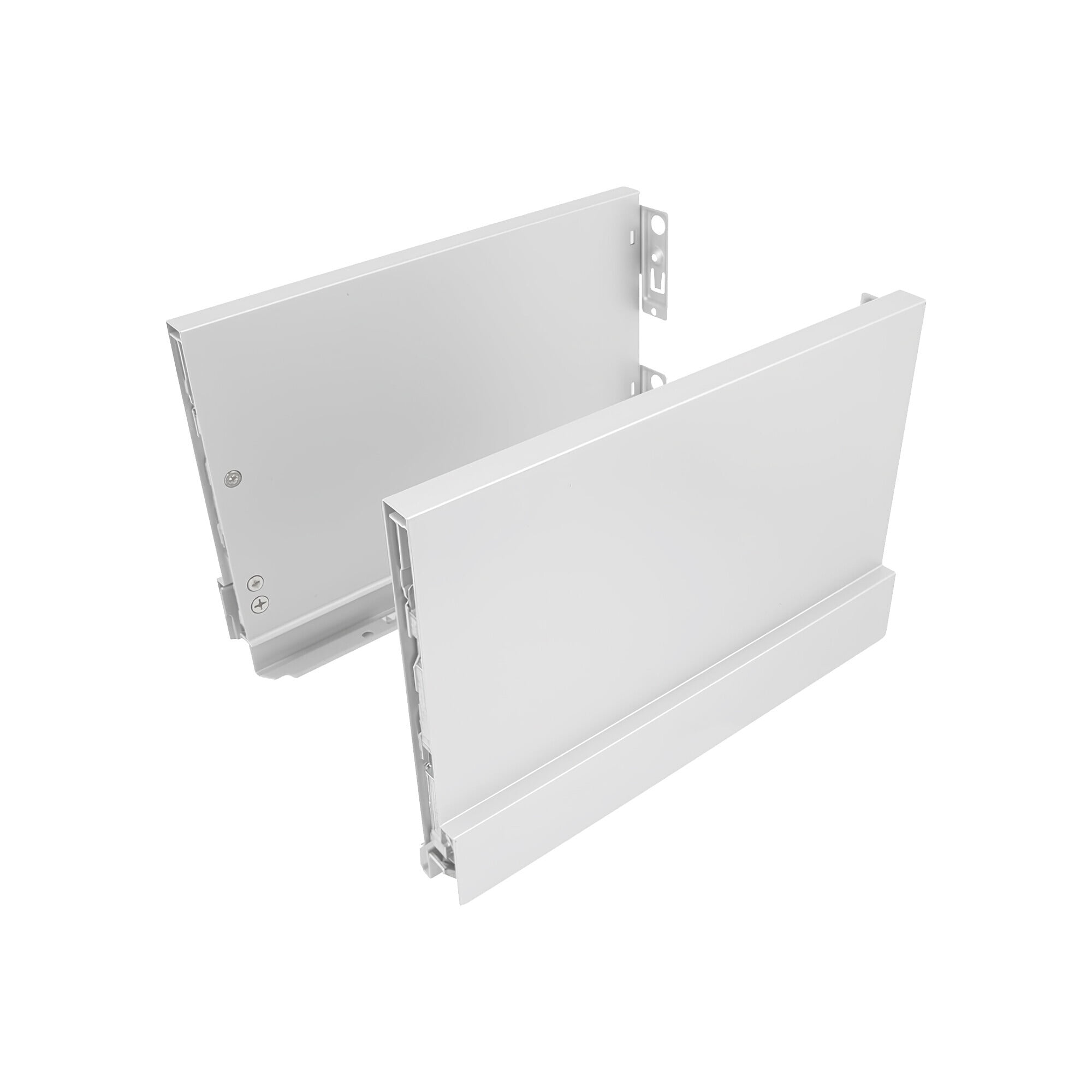 Brixwell QIKG-002 Double Wall Drawer System Frame 22" Length Ice Finish ...