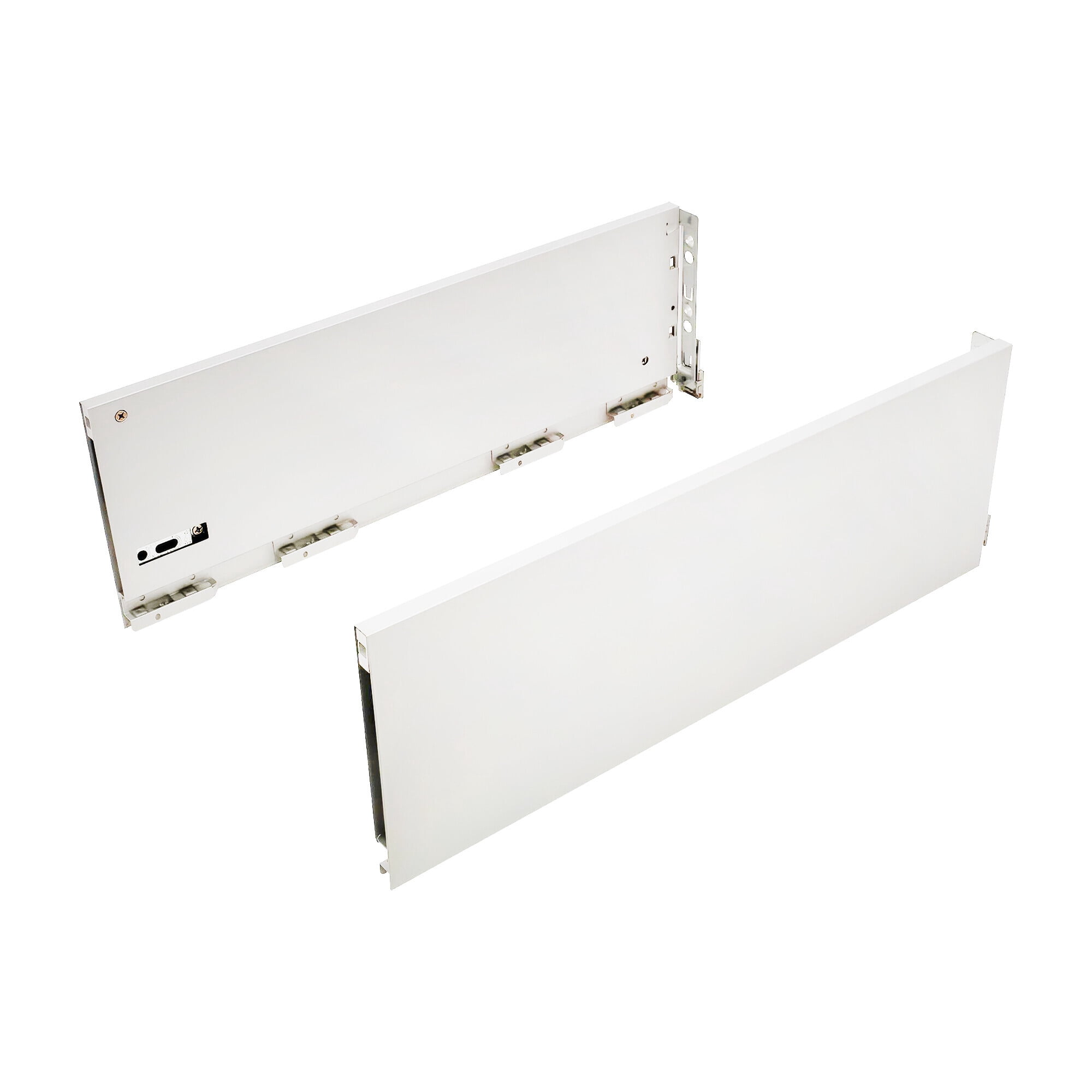 Brixwell QILG-001 Grass Drawer System 15" Drawer Length White Finish ...