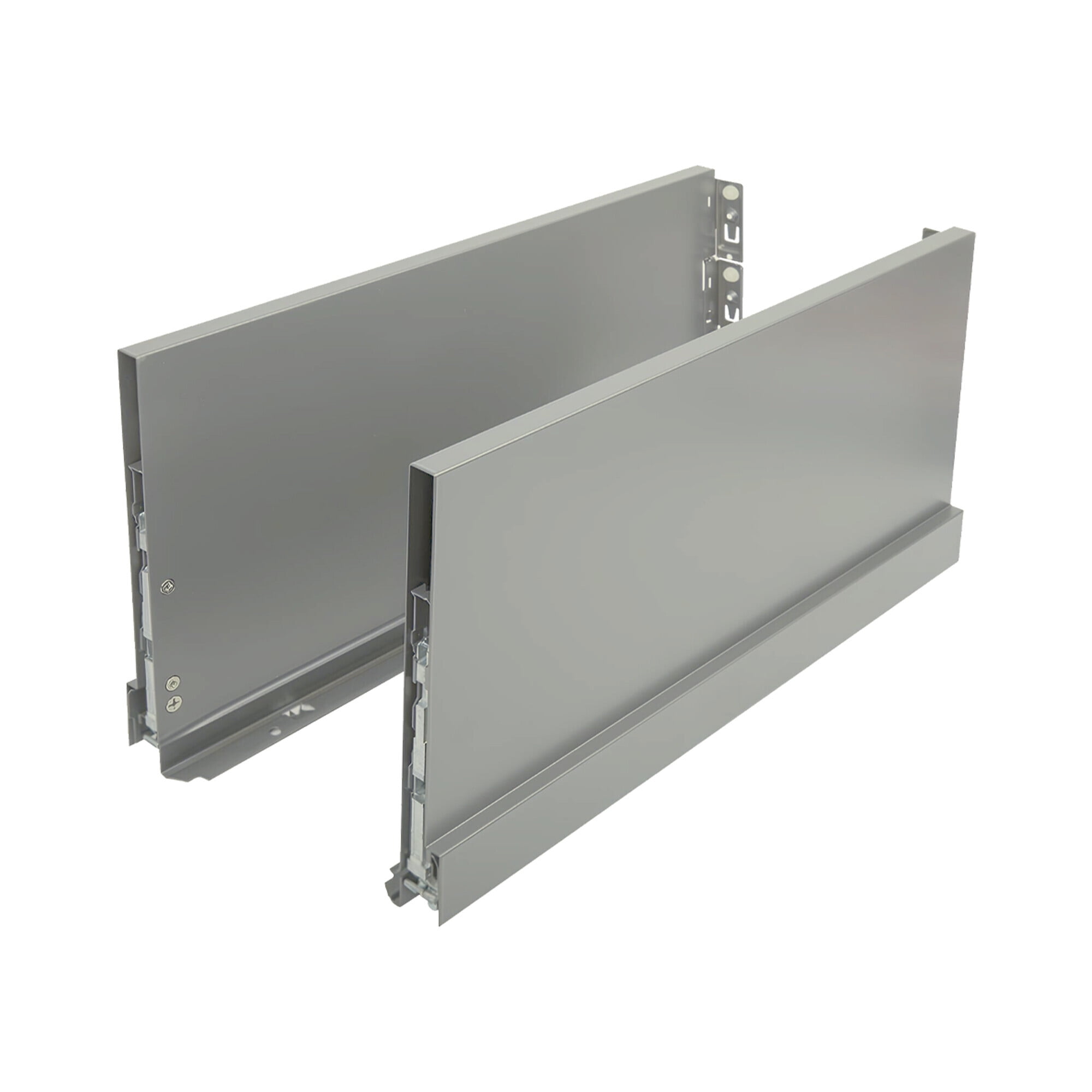 Brixwell QIQB-003 Double Wall Drawer System Frame 18" Length Gray ...