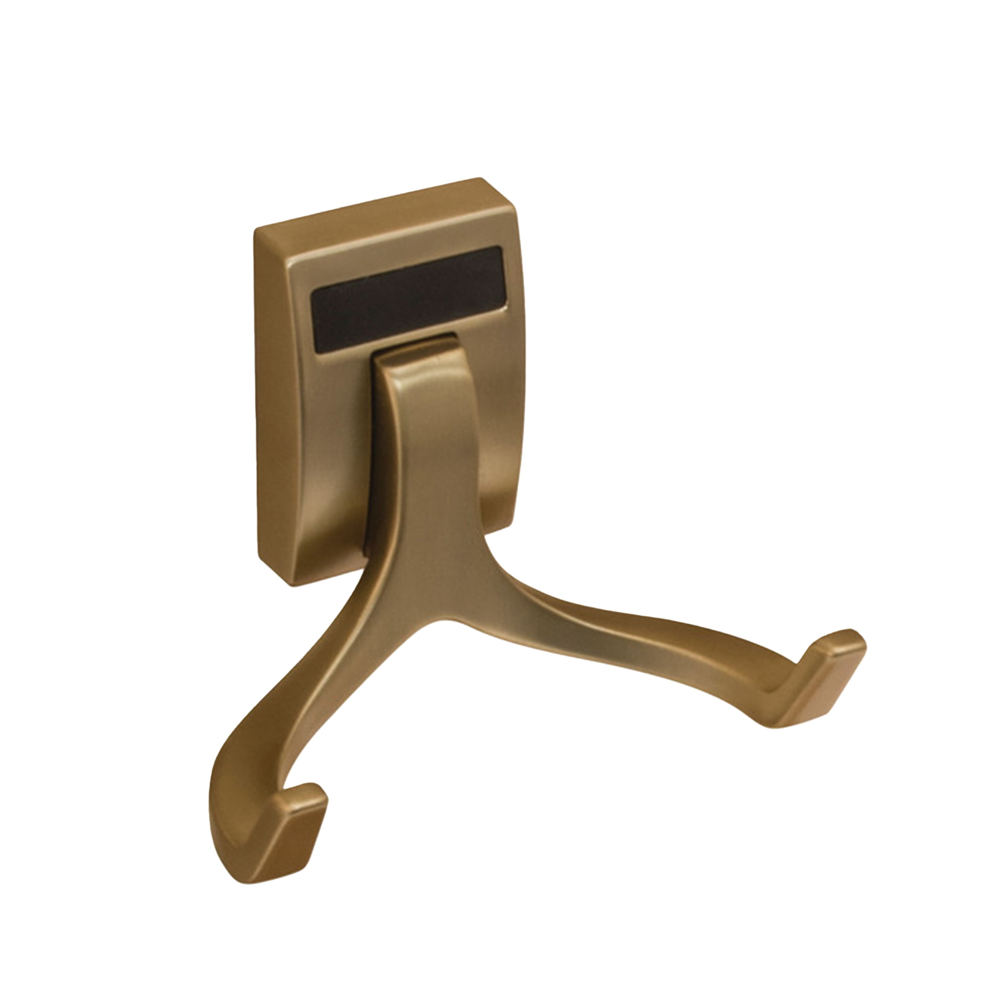 Brixwell QITW-001 Double Coat Hook Matt Gold Finish - Walmart.com