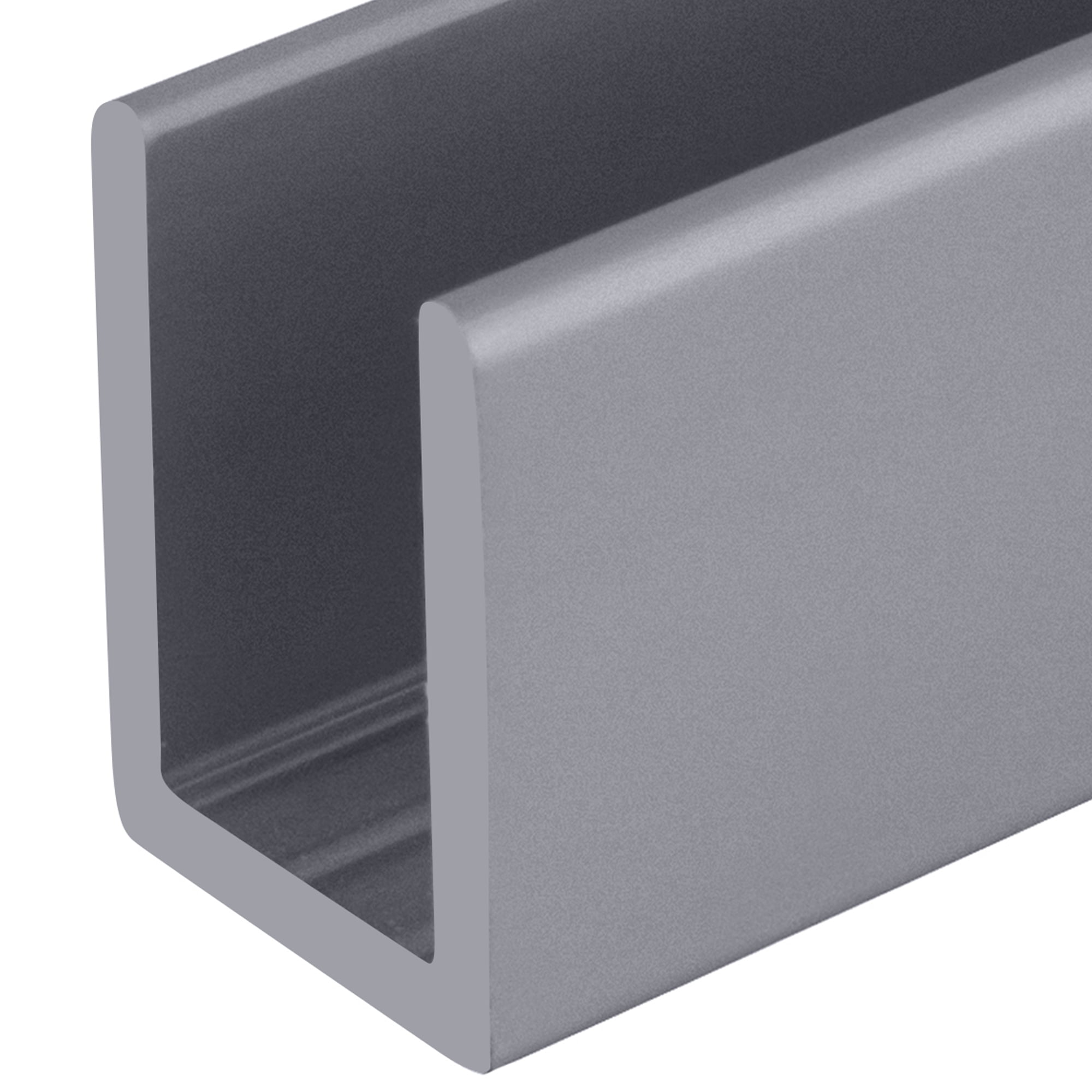 Brixwell SDCD3812A-XCP5 Satin Anodized Frameless Shower Door Aluminum ...