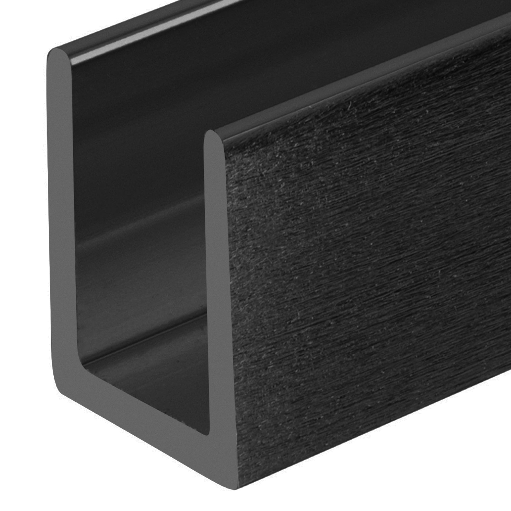 Brixwell SDCD38ABN-CCP72-XCP50 Antique Brushed Nickel 3/8" Fixed Panel Shower Door Deep U ...