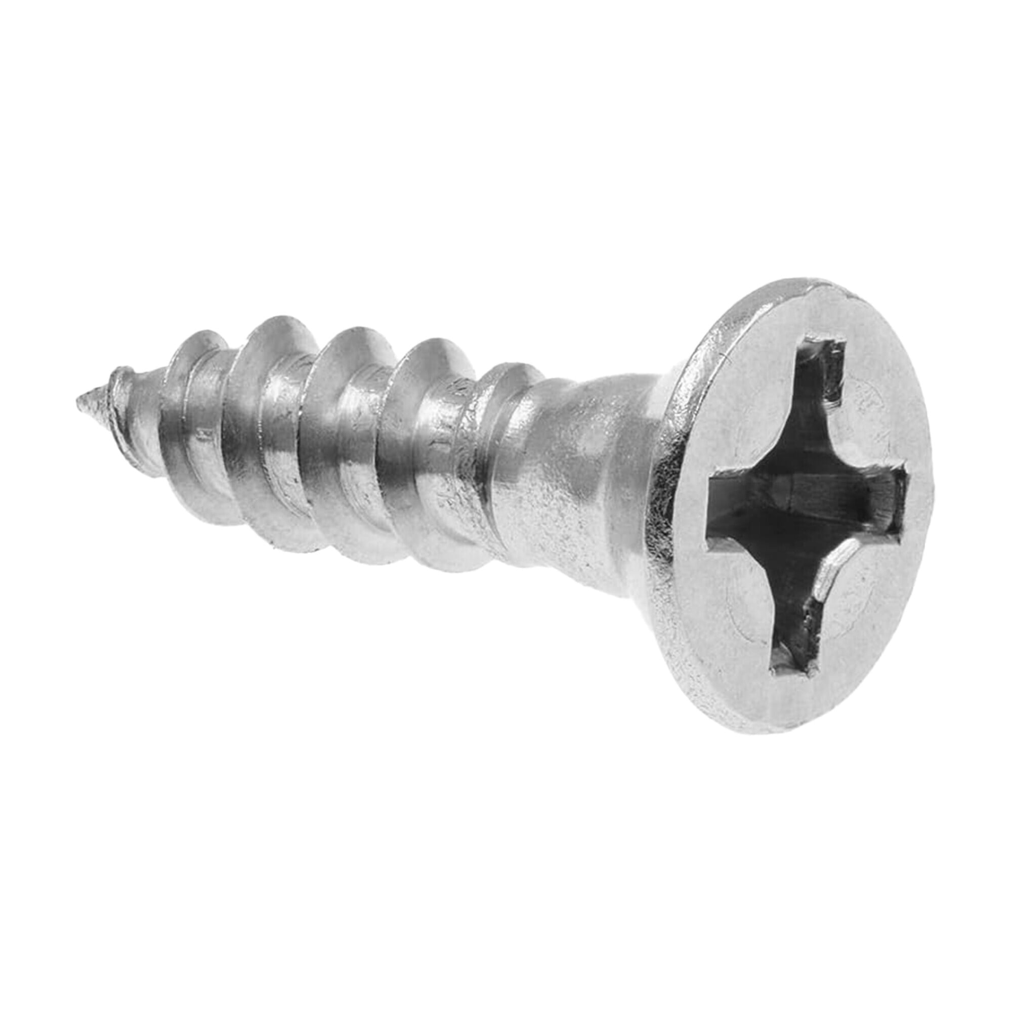 Brixwell SRW215520801 Wood Screw, Flat Head Countersunk Pack of 1000 - Walmart.com