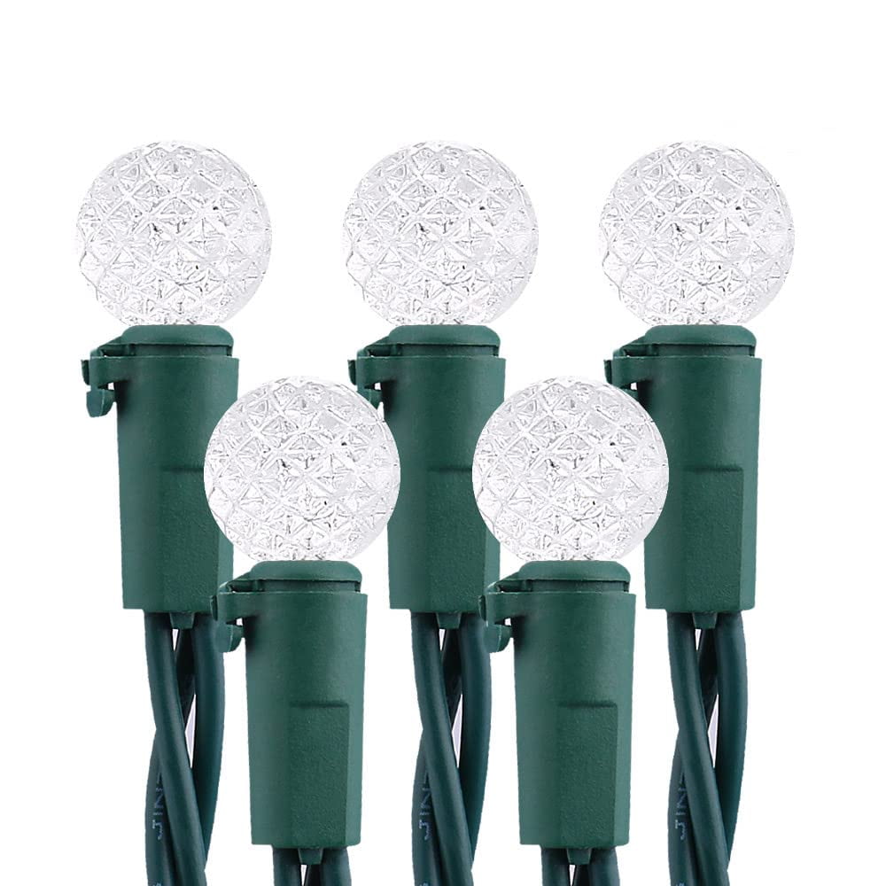 Brizled White Lights, MSF2 24.67ft G12 70 LED Lights Outdoor ...