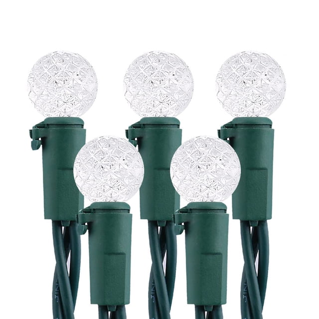Brizled White Lights, MSF2 24.67ft G12 70 LED Lights Outdoor ...