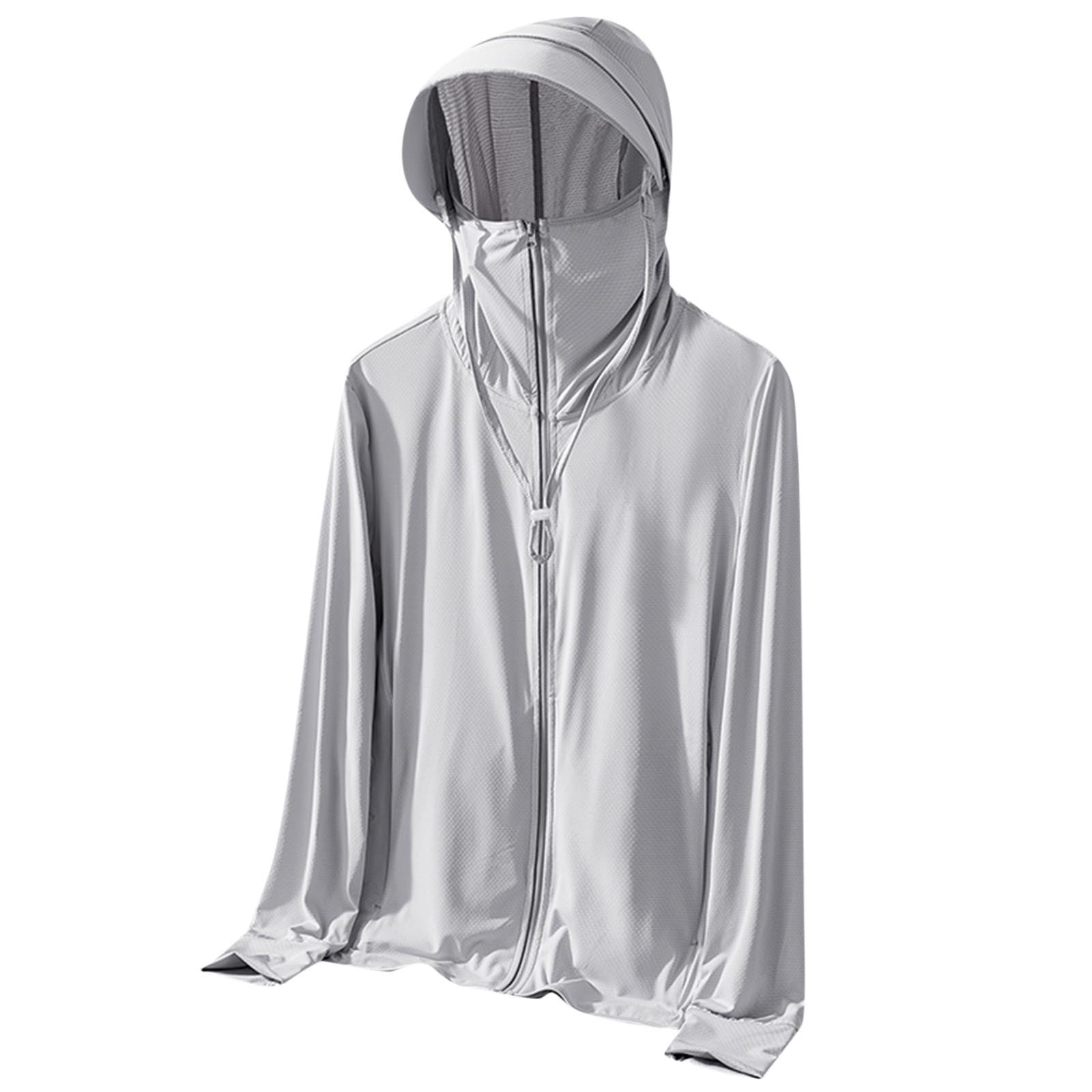 Brnmxoke Activewear Jackets for Women Full Zip Summer Casual UPF 50 ...