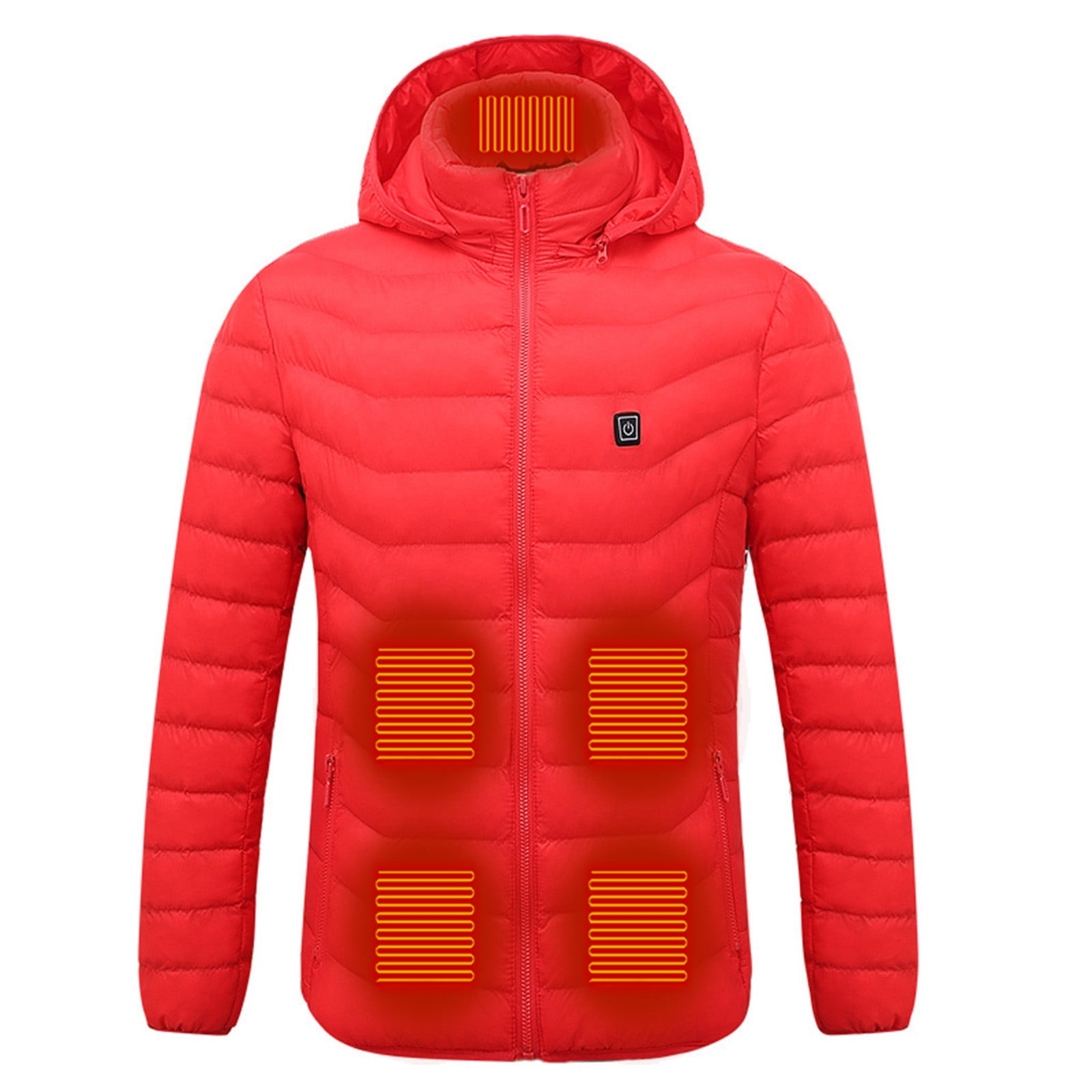 Brnmxoke Heated Jacket for Men and Women , Heated Coat Heated Hoodie ...