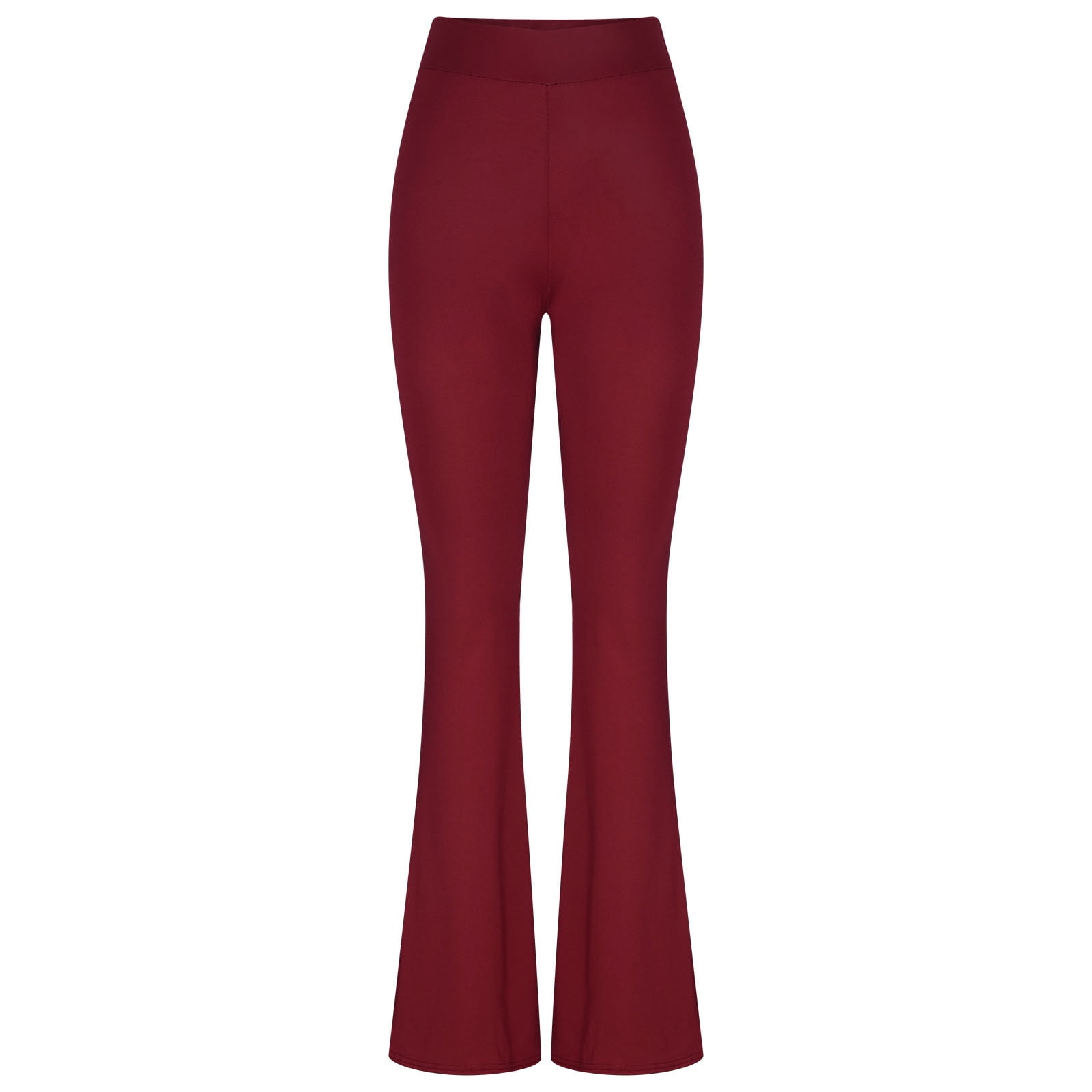Brnmxoke High Waist Flared Leggings for Women Solid Color Workout ...