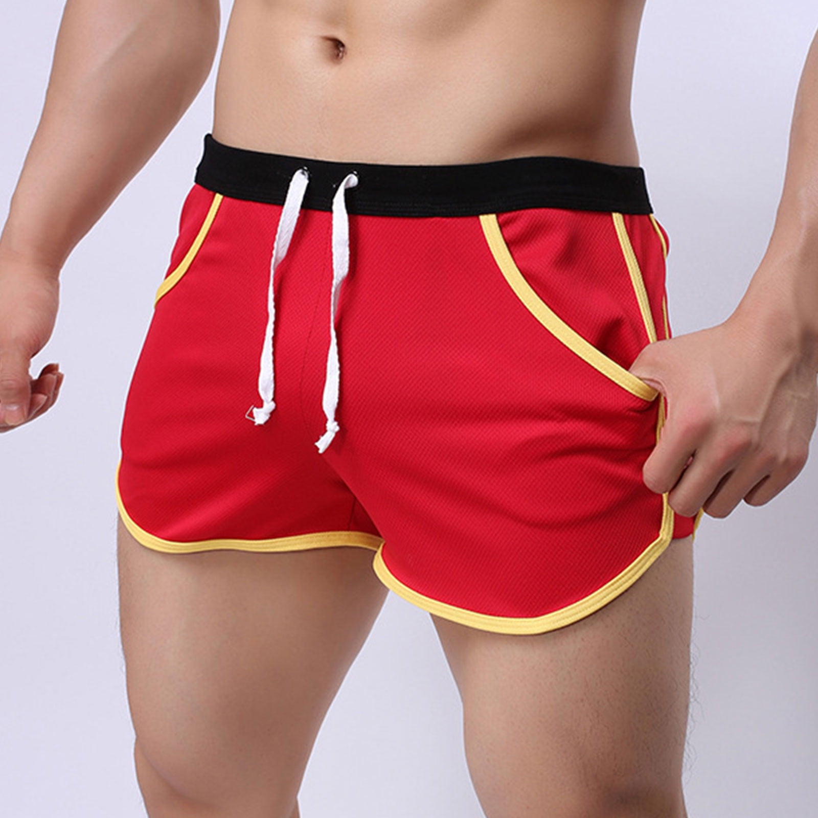 Brnmxoke Men Swim Trunks Short,Mens Swim Trunks Long,Hawaiian Shorts ...