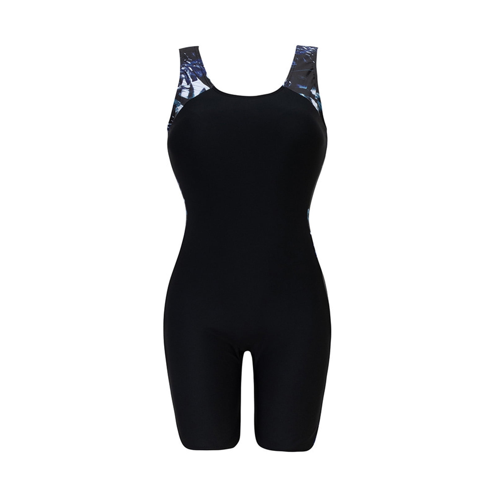 Brnmxoke Women's Swimsuits Plus Size - Zip Up One Piece Rash Guard ...
