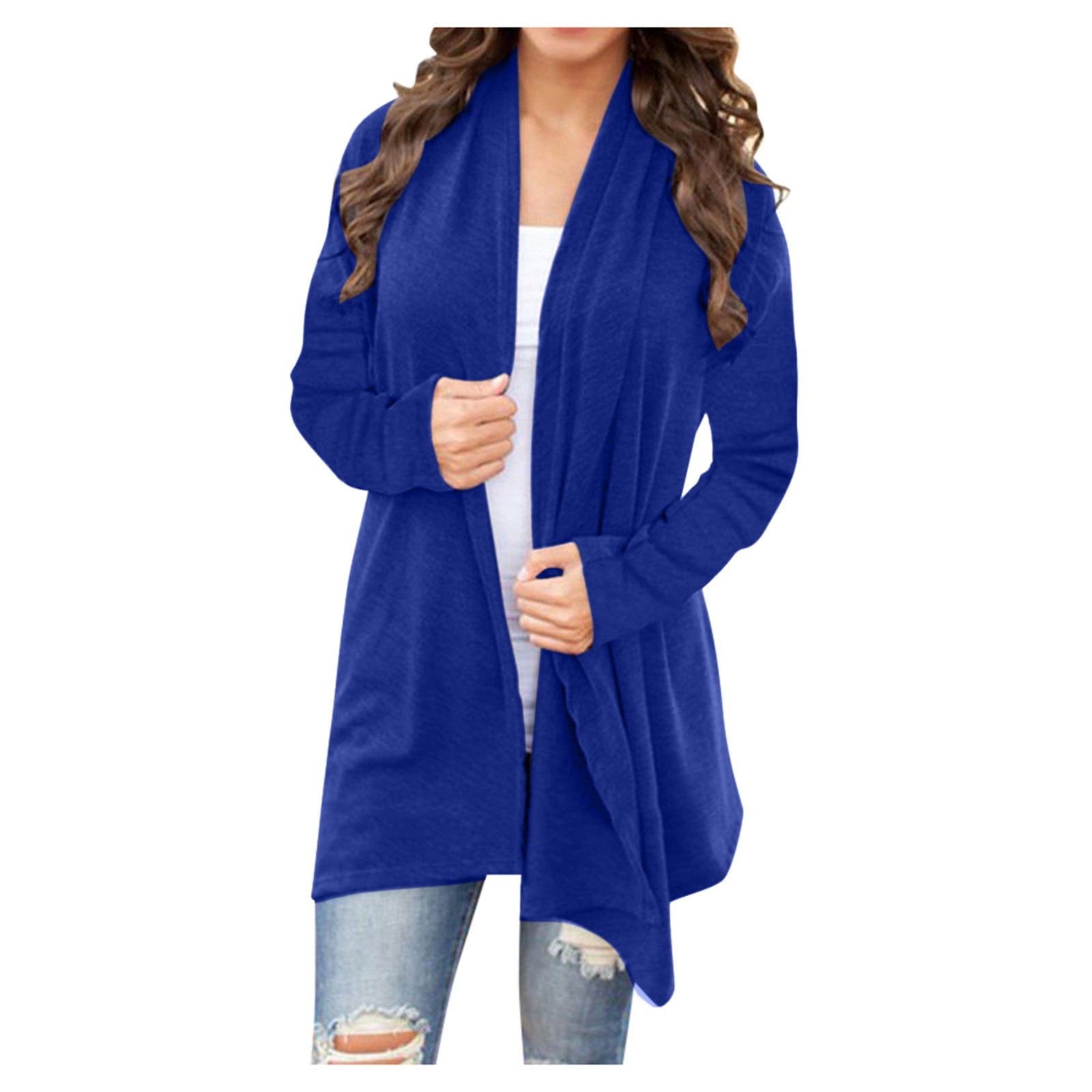 Brnmxoke Womens Cardigans Dressy Trendy Lightweight Soft Thin Long ...