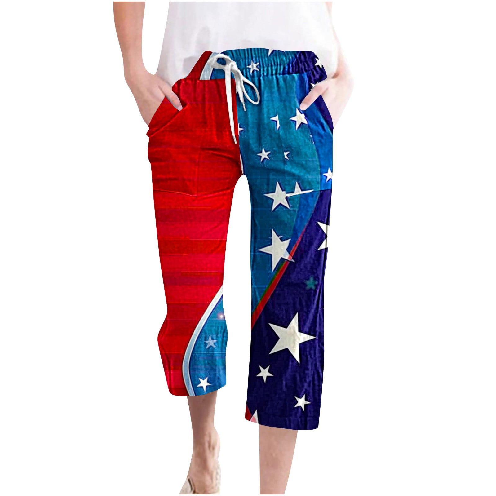 Brnmxoke Womens High Waist Cotton Linen Pants Straight Leg Casual Loose