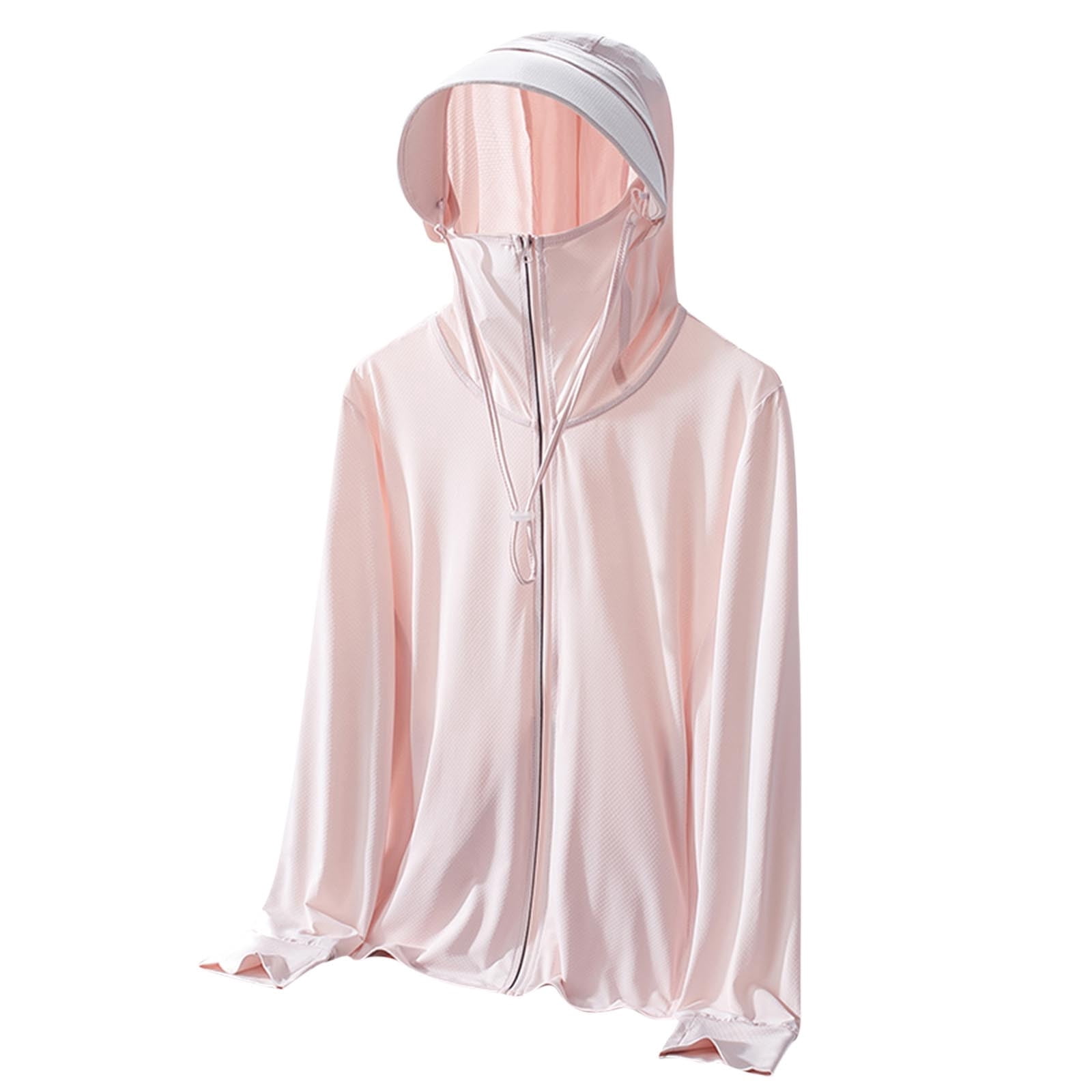 Brnmxoke Zip Up Jackets for Women Lightweight Summer Casual UPF 50 ...
