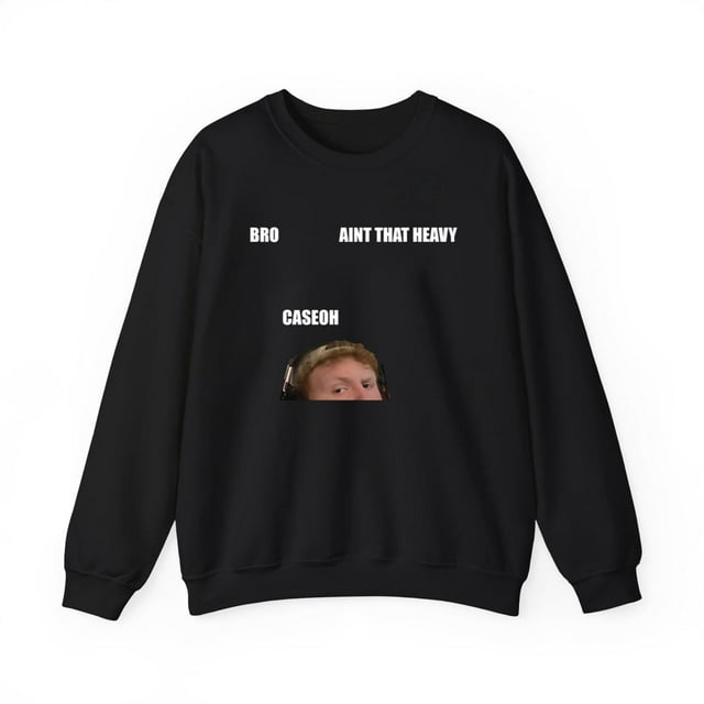 Bro Caseoh Ain'T That Heavy Shirt, Caseoh Shirt, Caseoh Streamer Tee ...