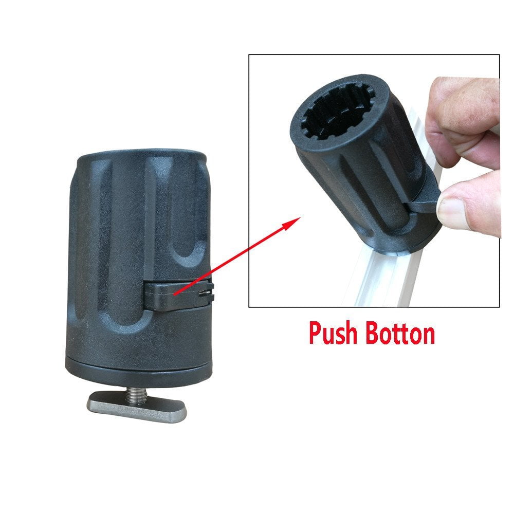 BroCraft Quick Release Track Rail Adapter /Track Gear Adapter / Kayak ...