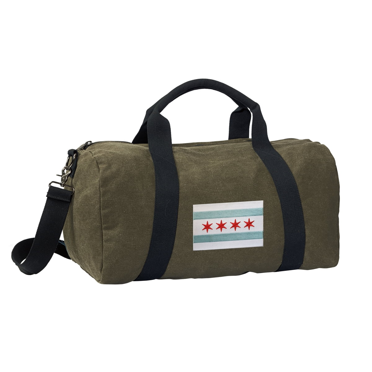 Broad Bay Chicago Flag Duffle Bag CANVAS Chicago Luggage Bag - Walmart.com