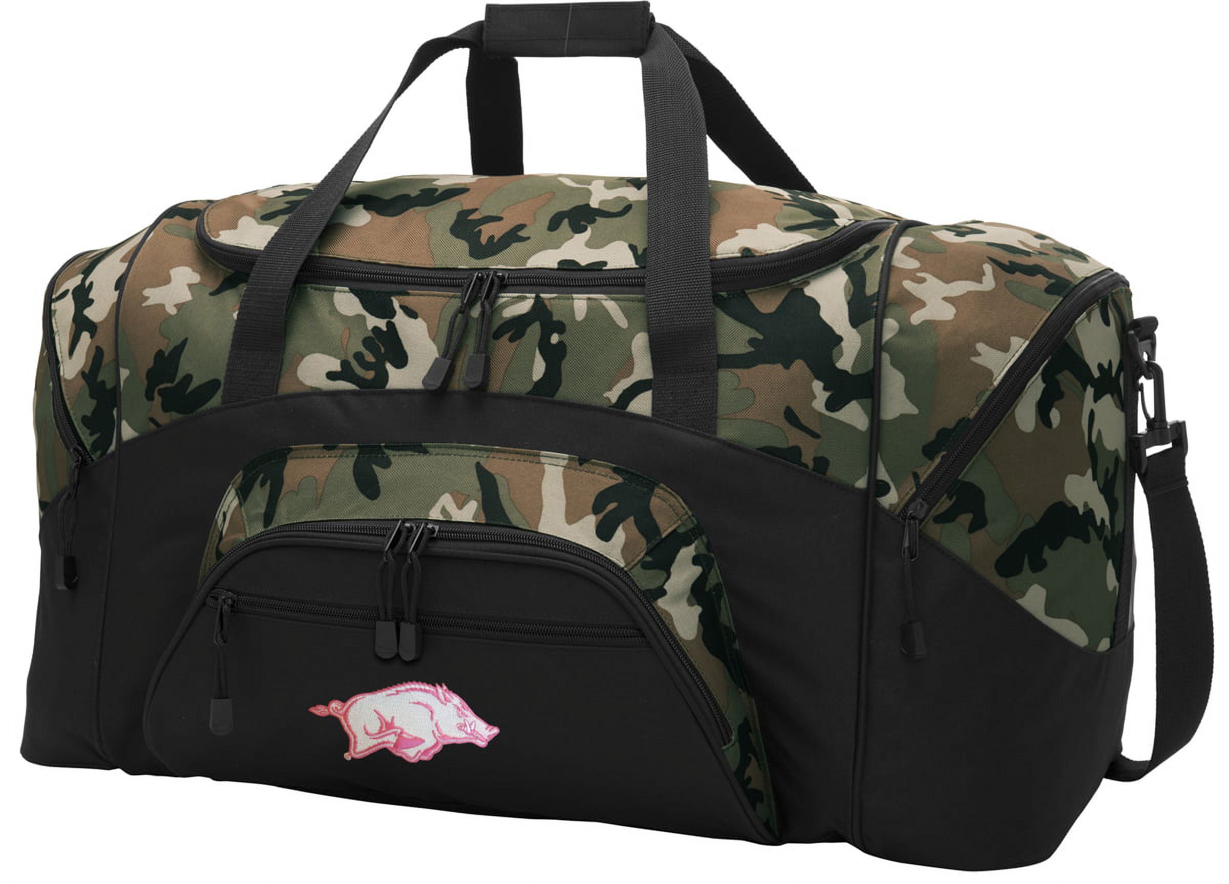 Broad Bay Ladies Arkansas Razorback CAMO Duffel Bag Arkansas GYM BAG ...