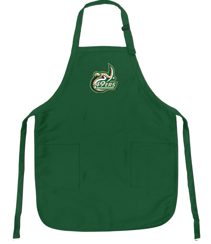 Broad Bay University of North Carolina Charlotte Apron Green UNCC UNC ...