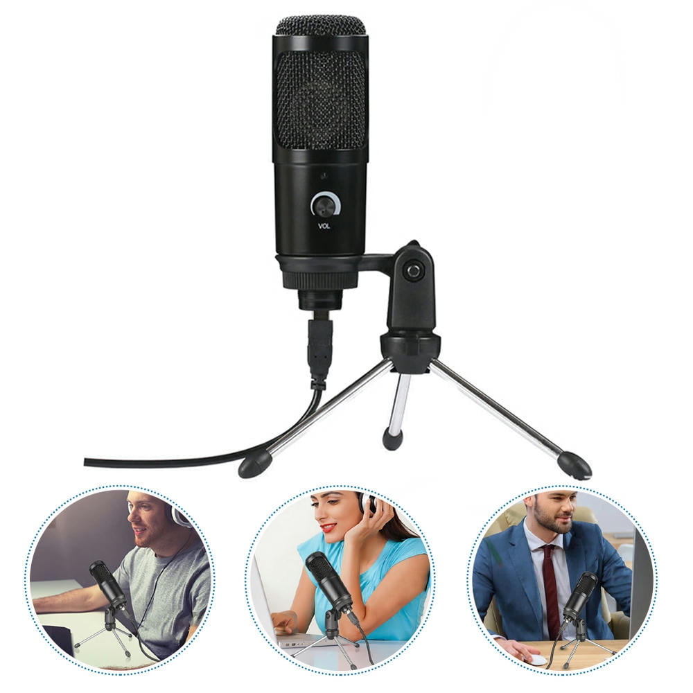 Broadcast USB Powered Condenser Microphone Kit For Laptop Desktop ...