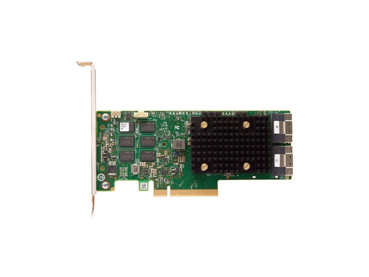 Broadcom 9B35Y-00HY-00001 9500 Series 8-Channel Tri-Mode Sata 6GBs SAS ...